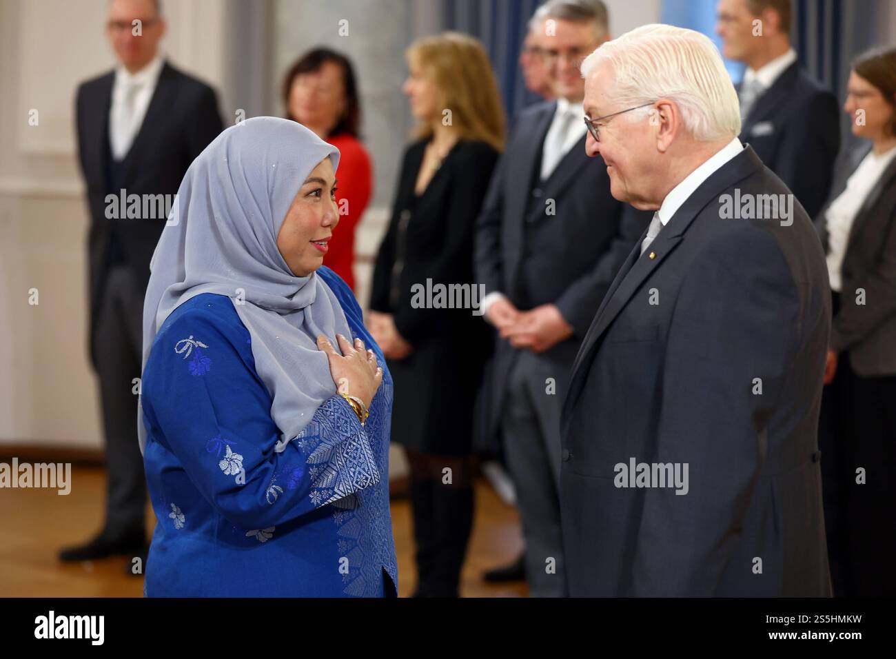 Diplomatischer Corps, Neujahrsempfang des Bundespräsidenten im Schloss ...