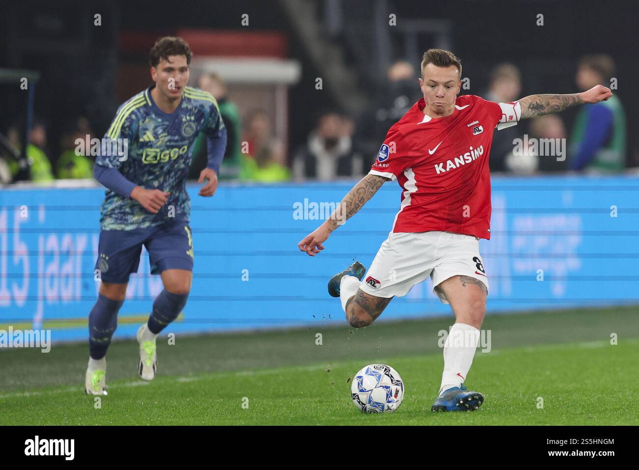 ALKMAAR. 14-01-2025. AFAS Stadium. Dutch Football, TOTO KNVB Beker ...