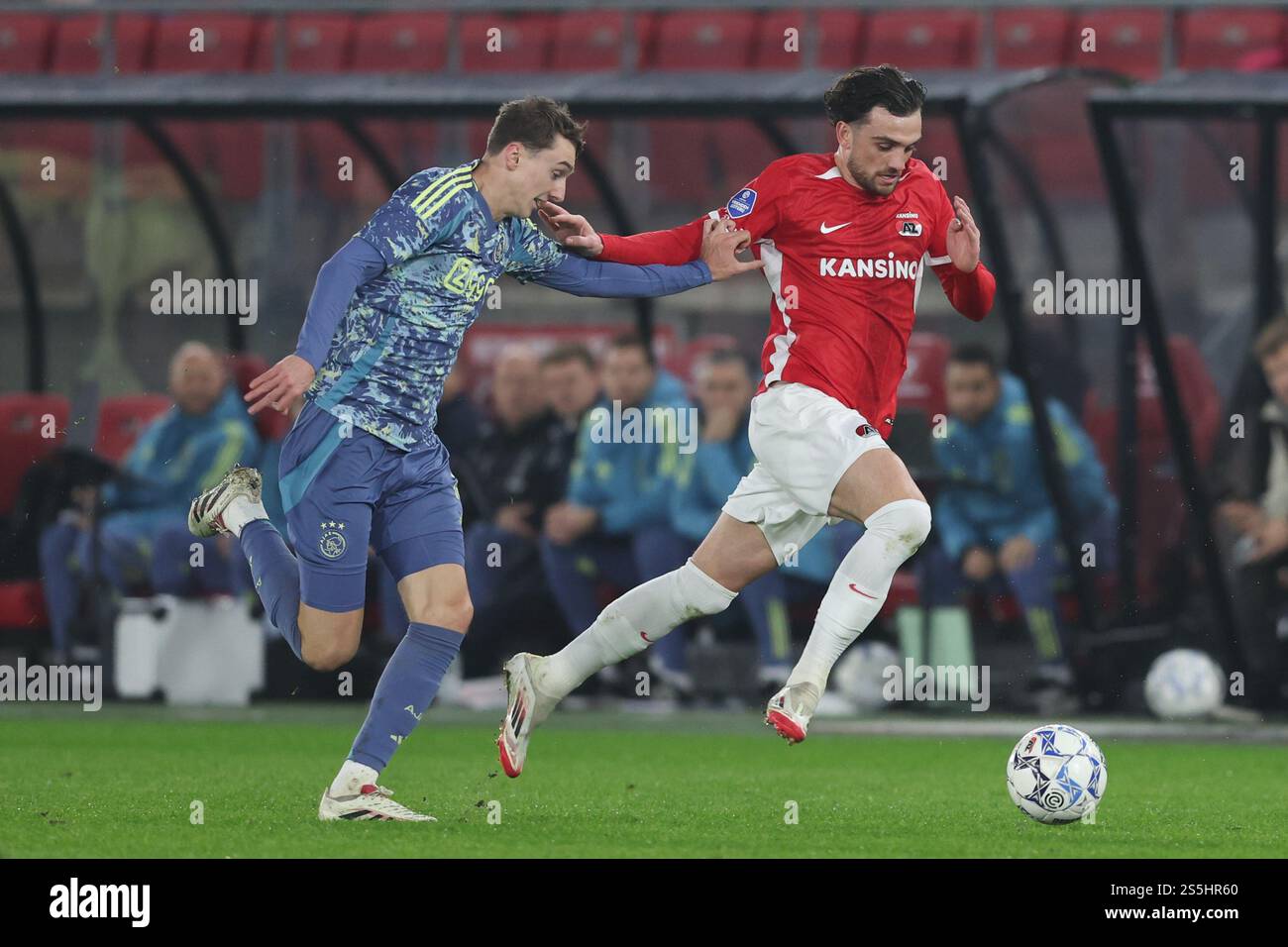ALKMAAR. 14-01-2025. AFAS Stadium. Dutch Football, TOTO KNVB Beker ...