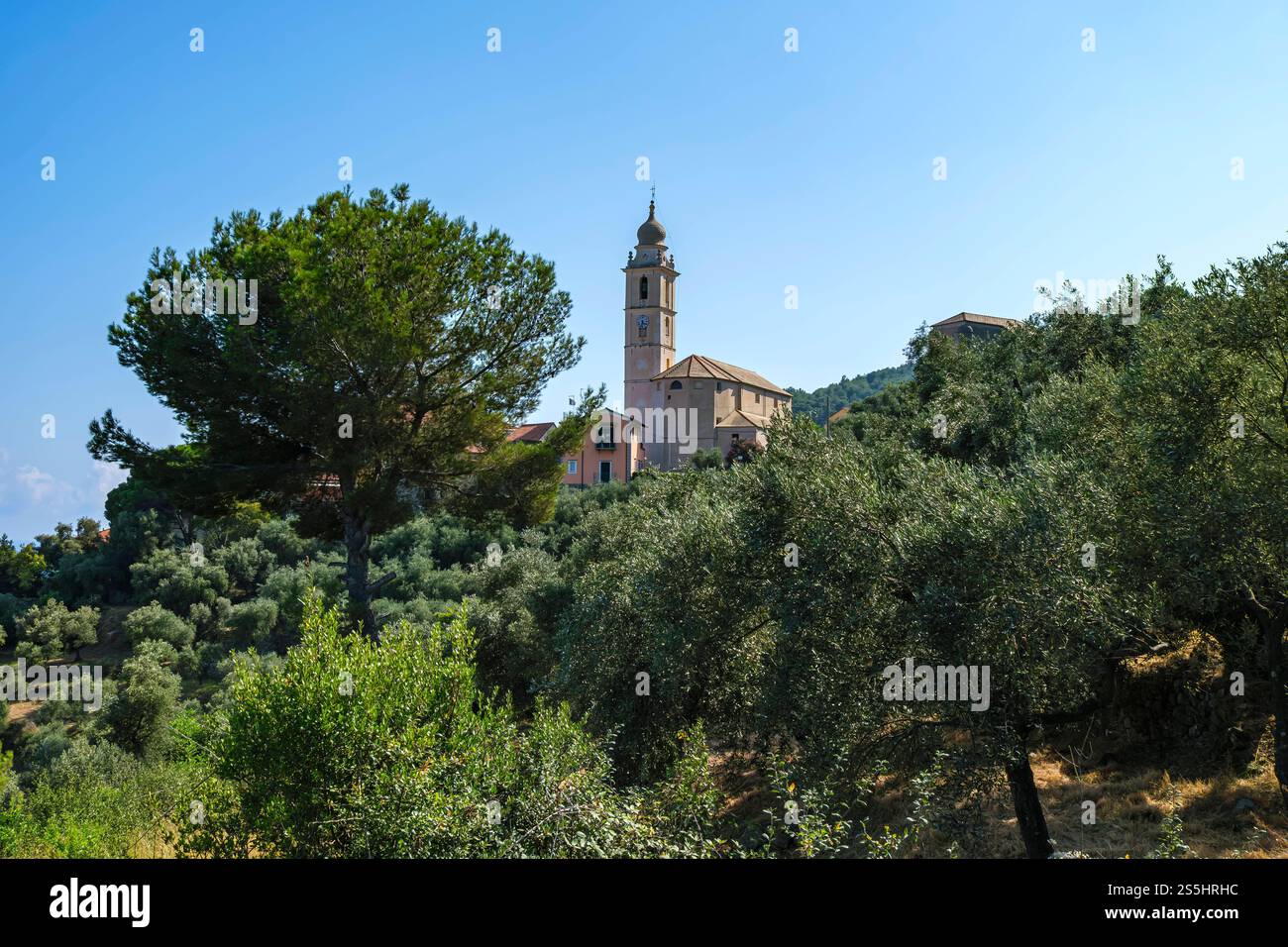 Localita Rollo, Andora, Ligurien, Italien Malerische Ansicht der ...