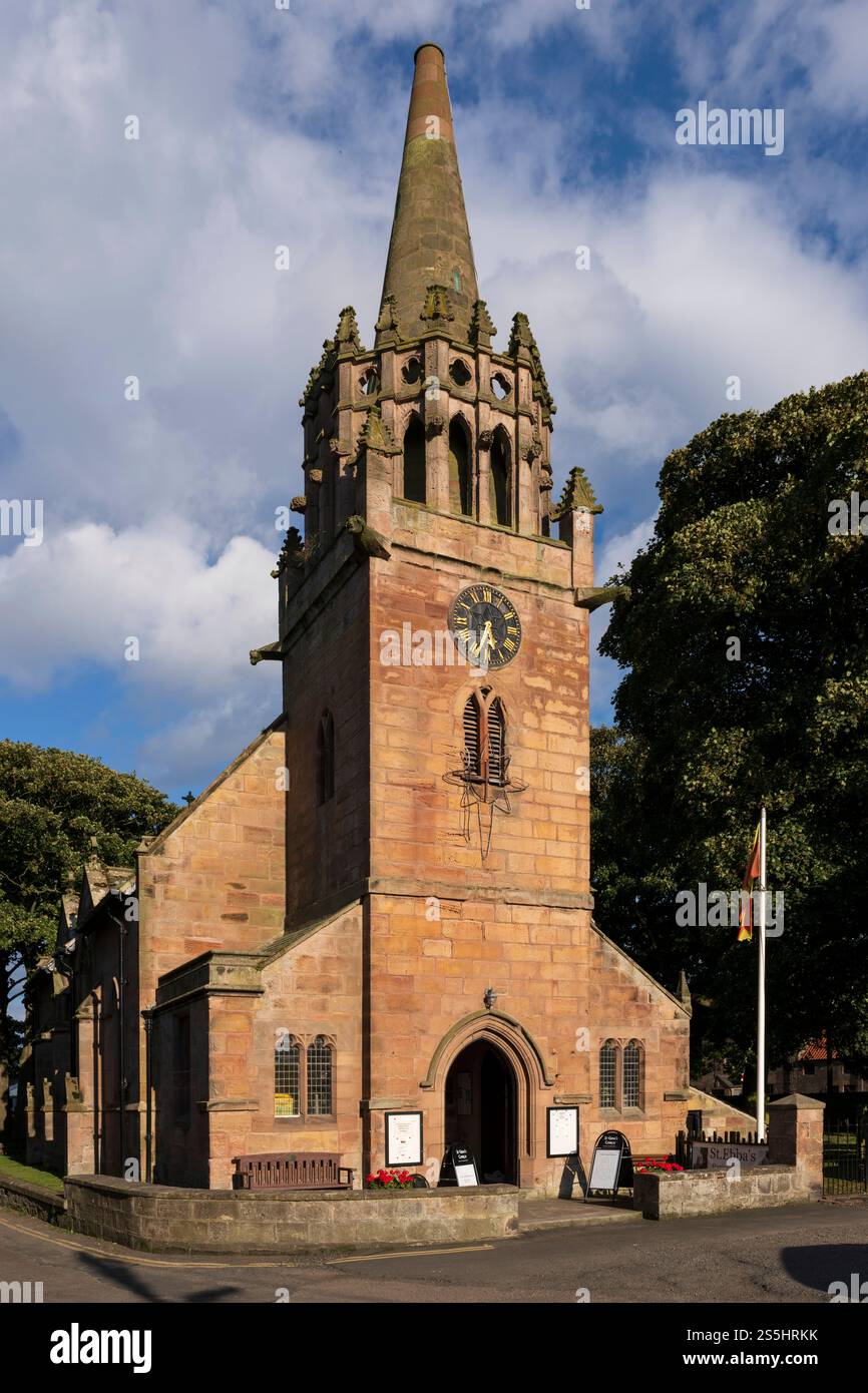 Beadnell, Northumberland coast fishing village now a popular resort and ...