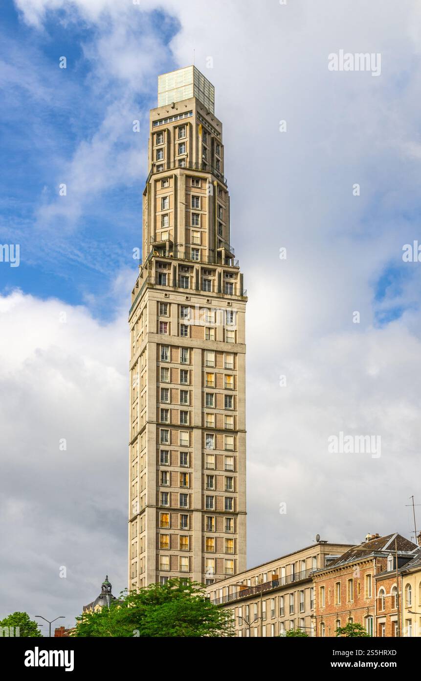 Tour Perret tower residential skyscraper multi-storey building historic ...