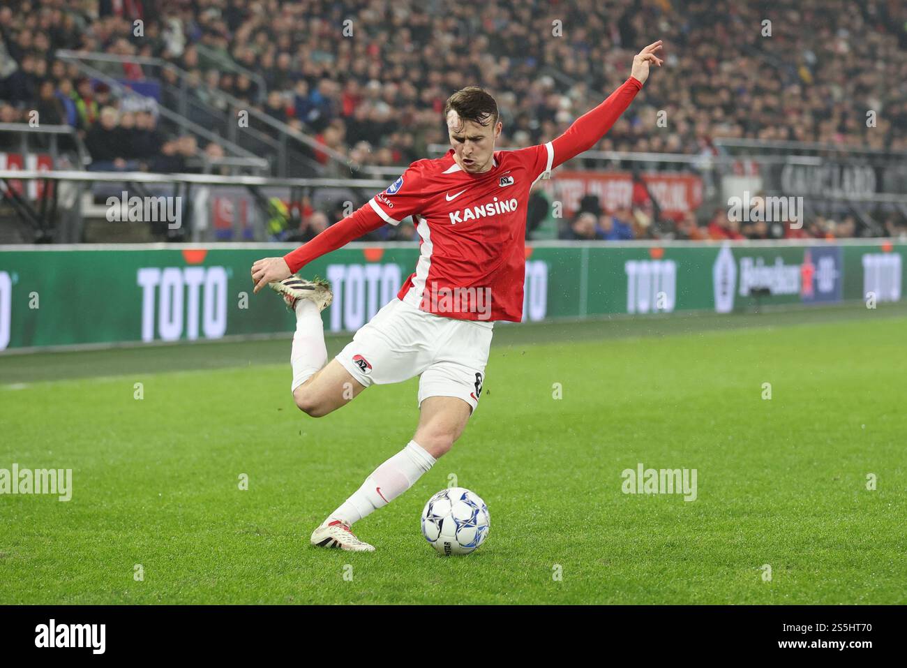ALKMAAR. 14-01-2025. AFAS Stadium. Dutch Football, TOTO KNVB Beker ...