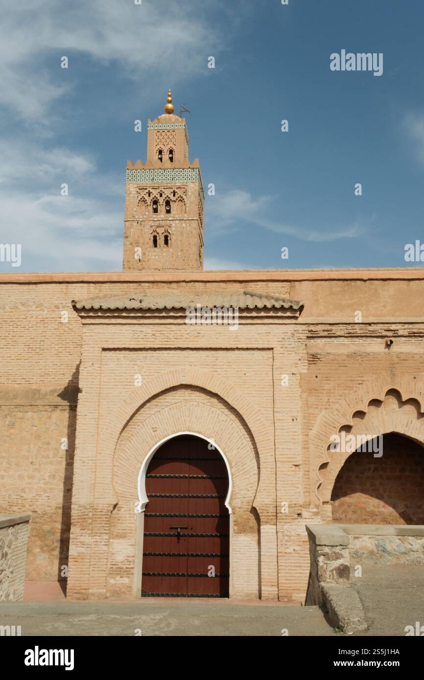 Moroccan mosque and moorish arch and door design in the city of ...