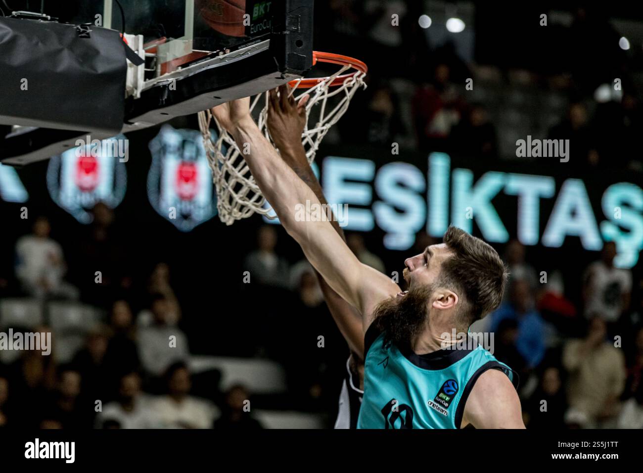 #10 Regimantas Miniotas of BC WOLVES TWINSBET VILNIUS goes for the ...