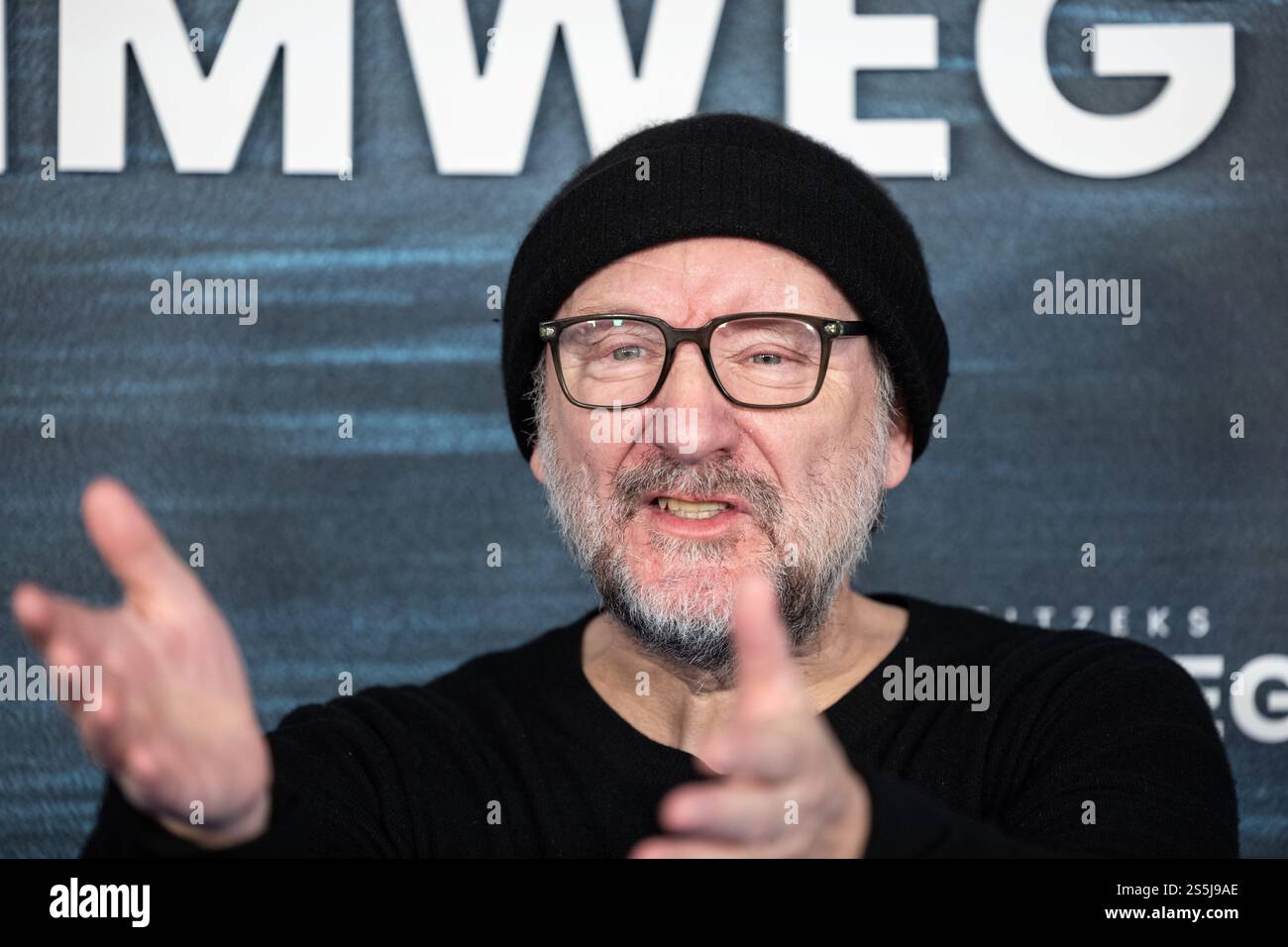 14 January 2025, Berlin: Actor Rainer Bock attends the premiere of the ...