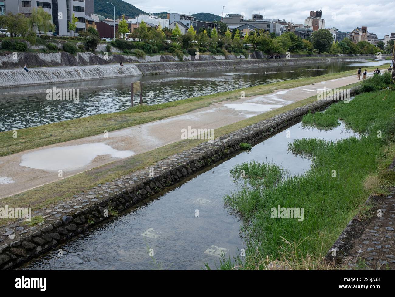 Cycle kyoto river hi-res stock photography and images - Alamy