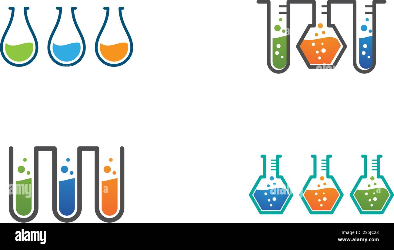 Lab logo vector icon template Stock Vector Image & Art - Alamy