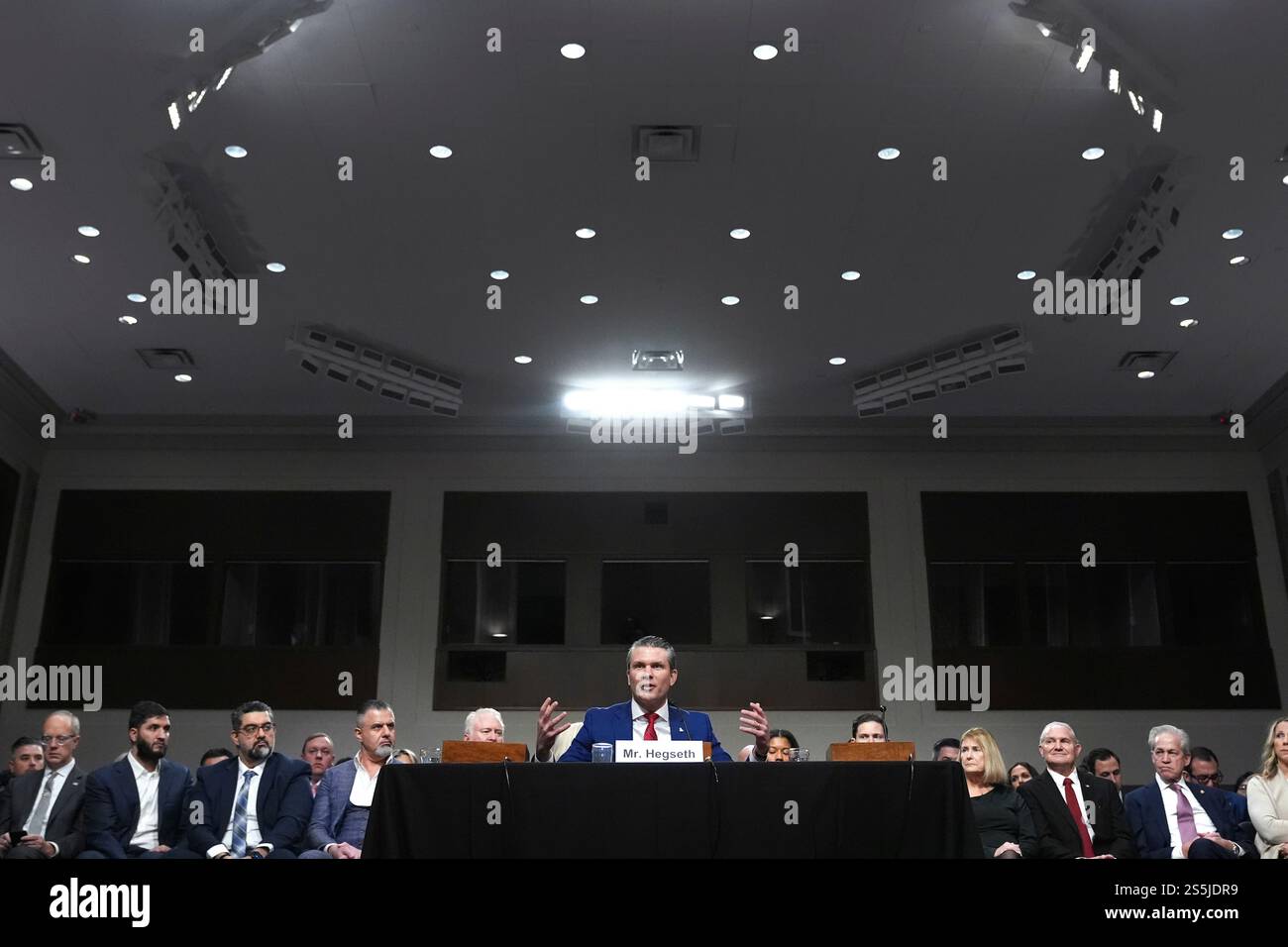 Pete Hegseth, President-elect Donald Trump's choice to be Defense ...