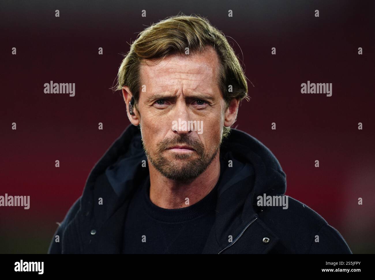 TNT Sports pundit Peter Crouch ahead of the Premier League match at The ...