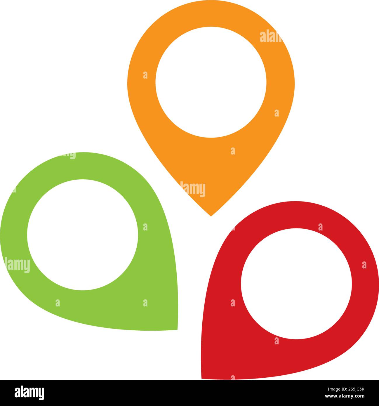 Location point Logo vector template Stock Vector Image & Art - Alamy