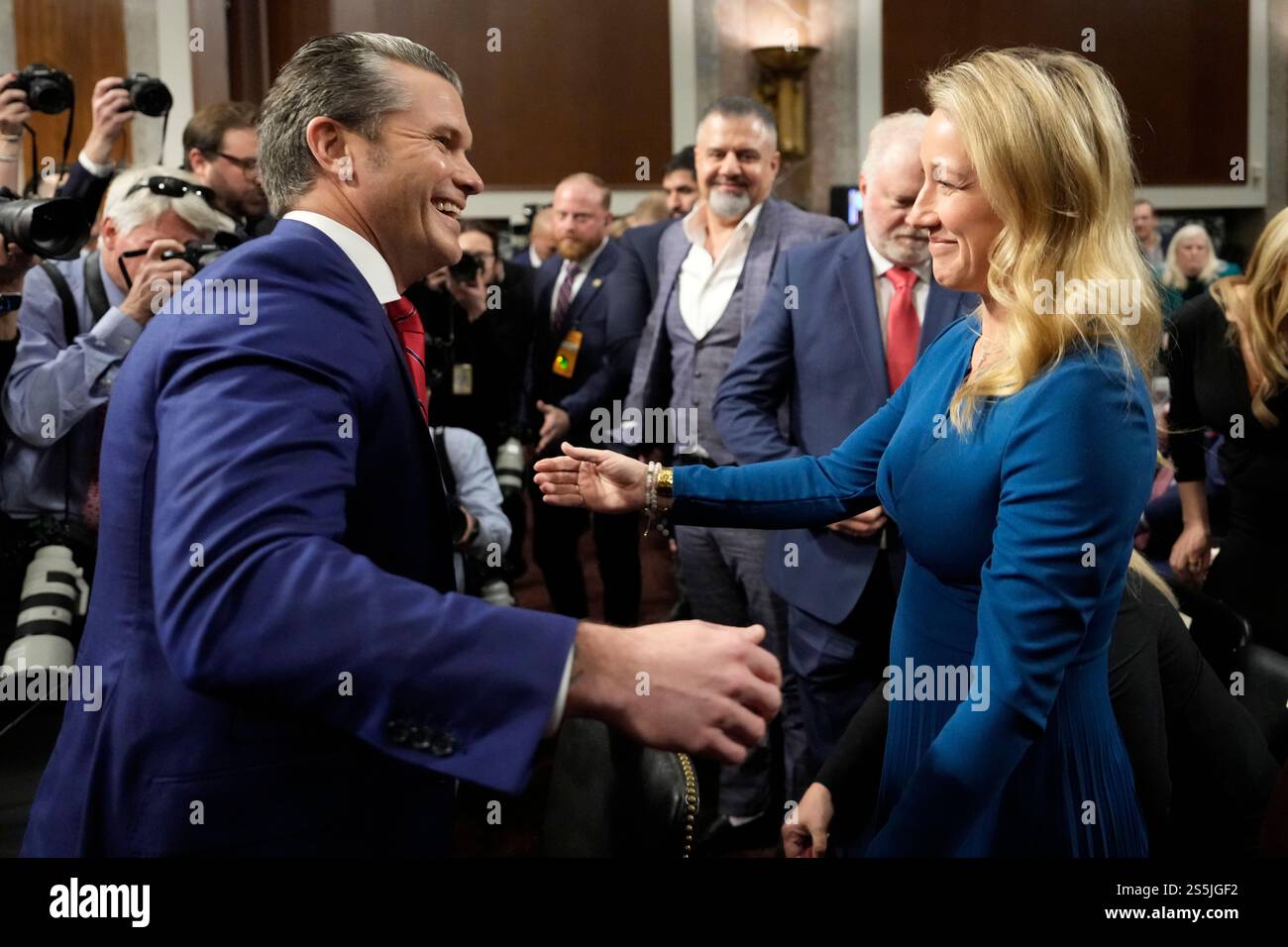 Pete Hegseth, President-elect Donald Trump's choice to be Defense ...