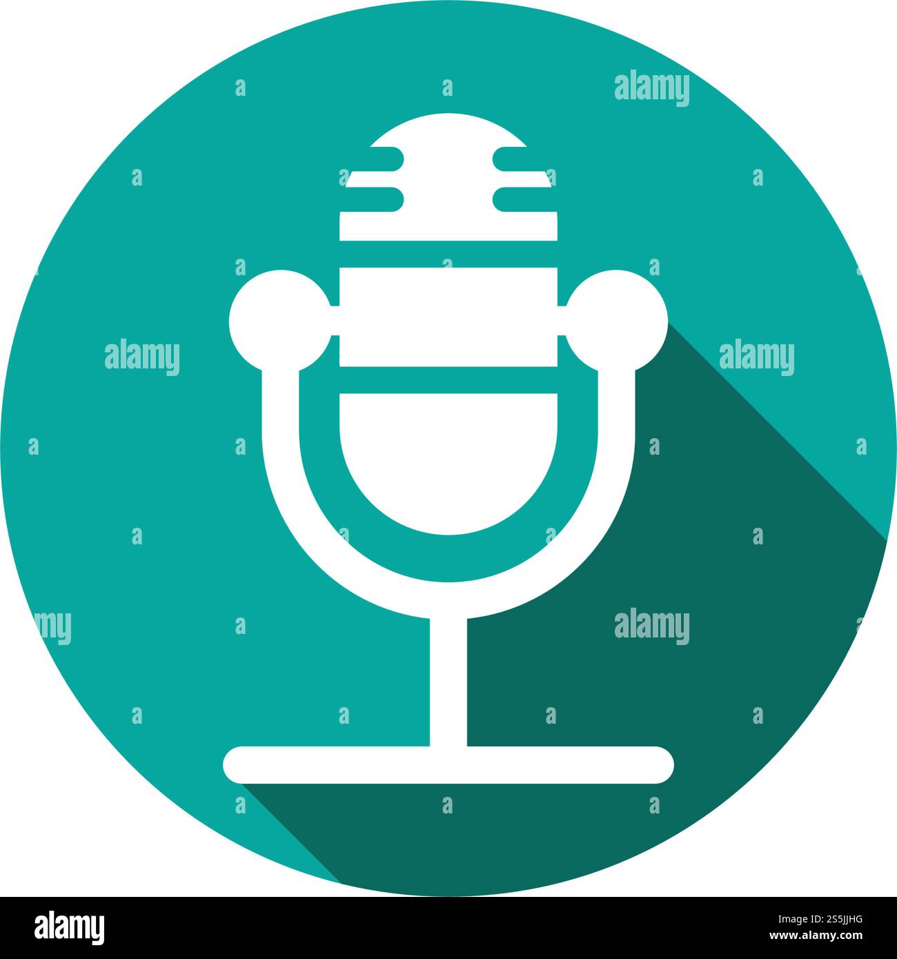 microphone icon vector template Stock Vector Image & Art - Alamy