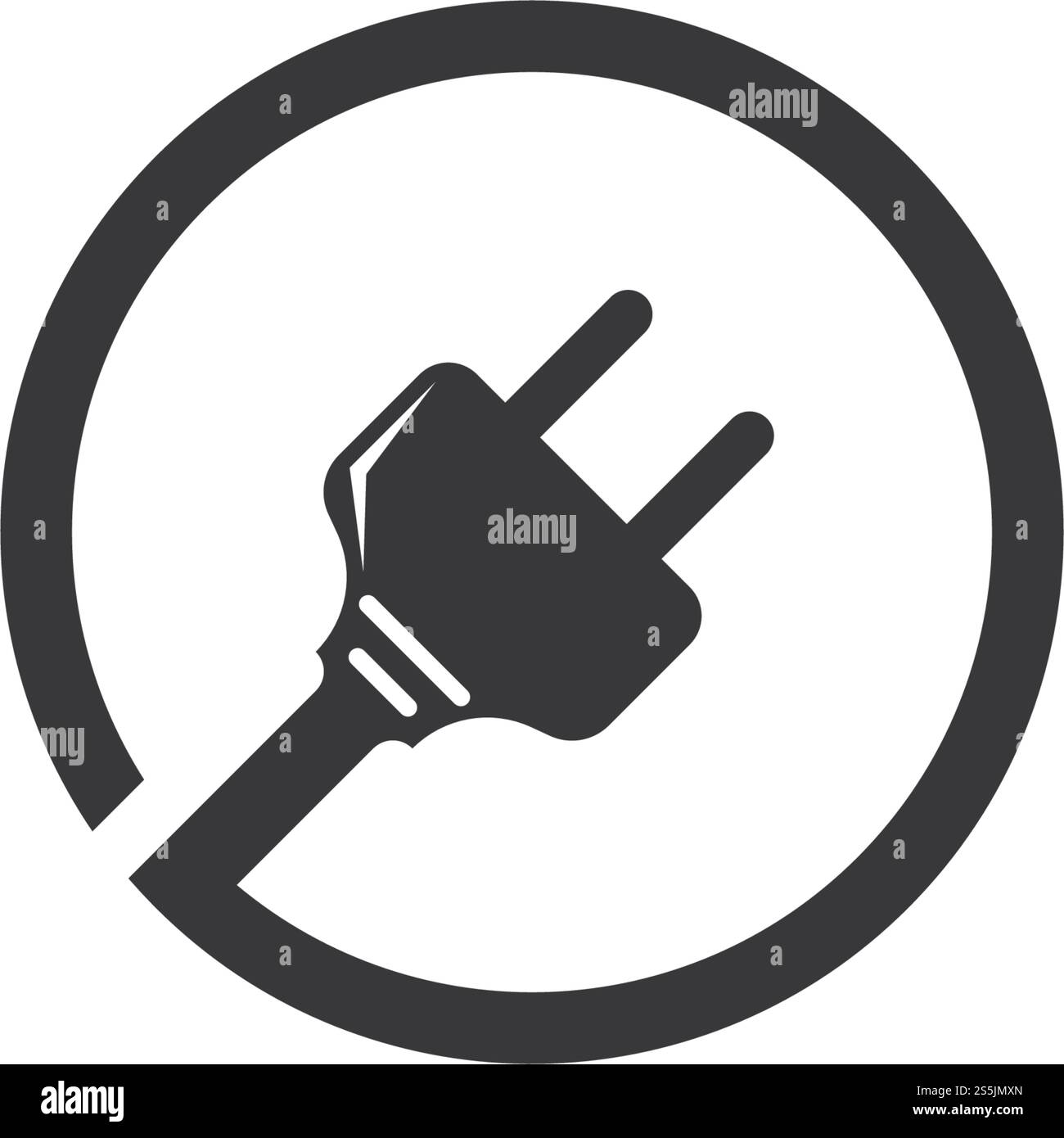 electric Plug logo vector template Stock Vector Image & Art - Alamy
