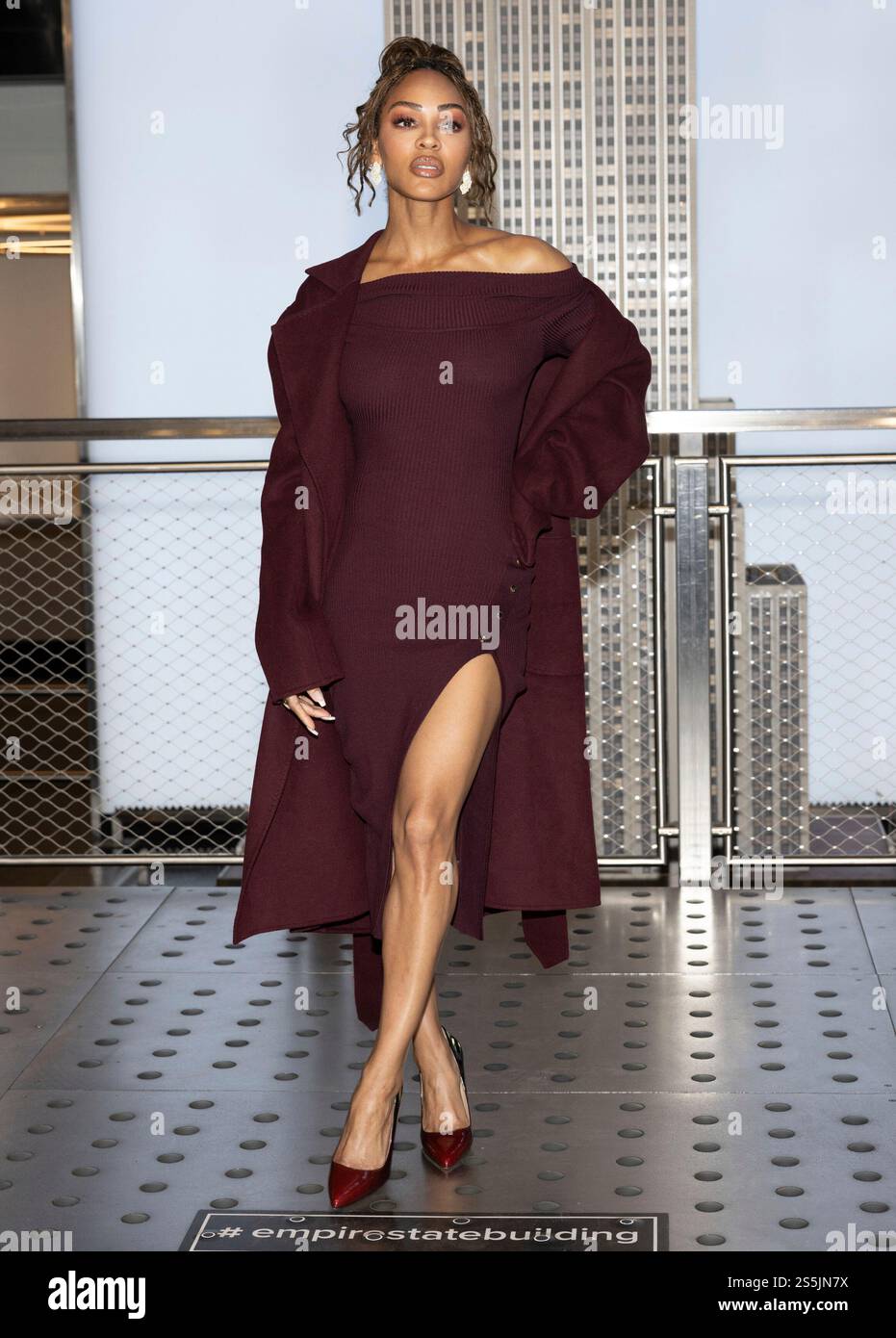 Meagan Good from the cast of Prime Video's "Harlem" visits the Empire ...