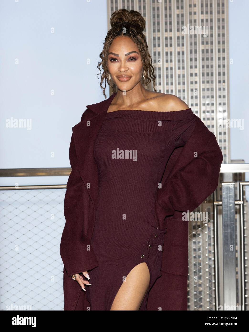 Meagan Good from the cast of Prime Video's "Harlem" visits the Empire ...