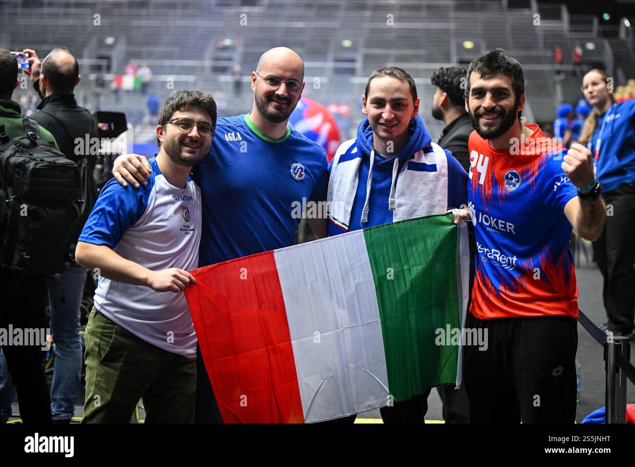 Tifosi Italia Italy during IHF Men's - Handball World Championship ...