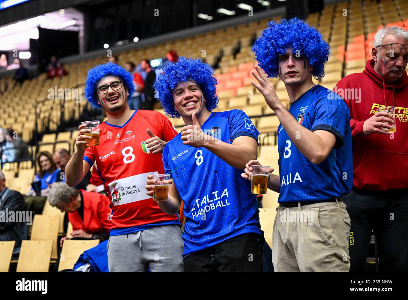 Tifosi Italia Italy during IHF Men's - Handball World Championship ...
