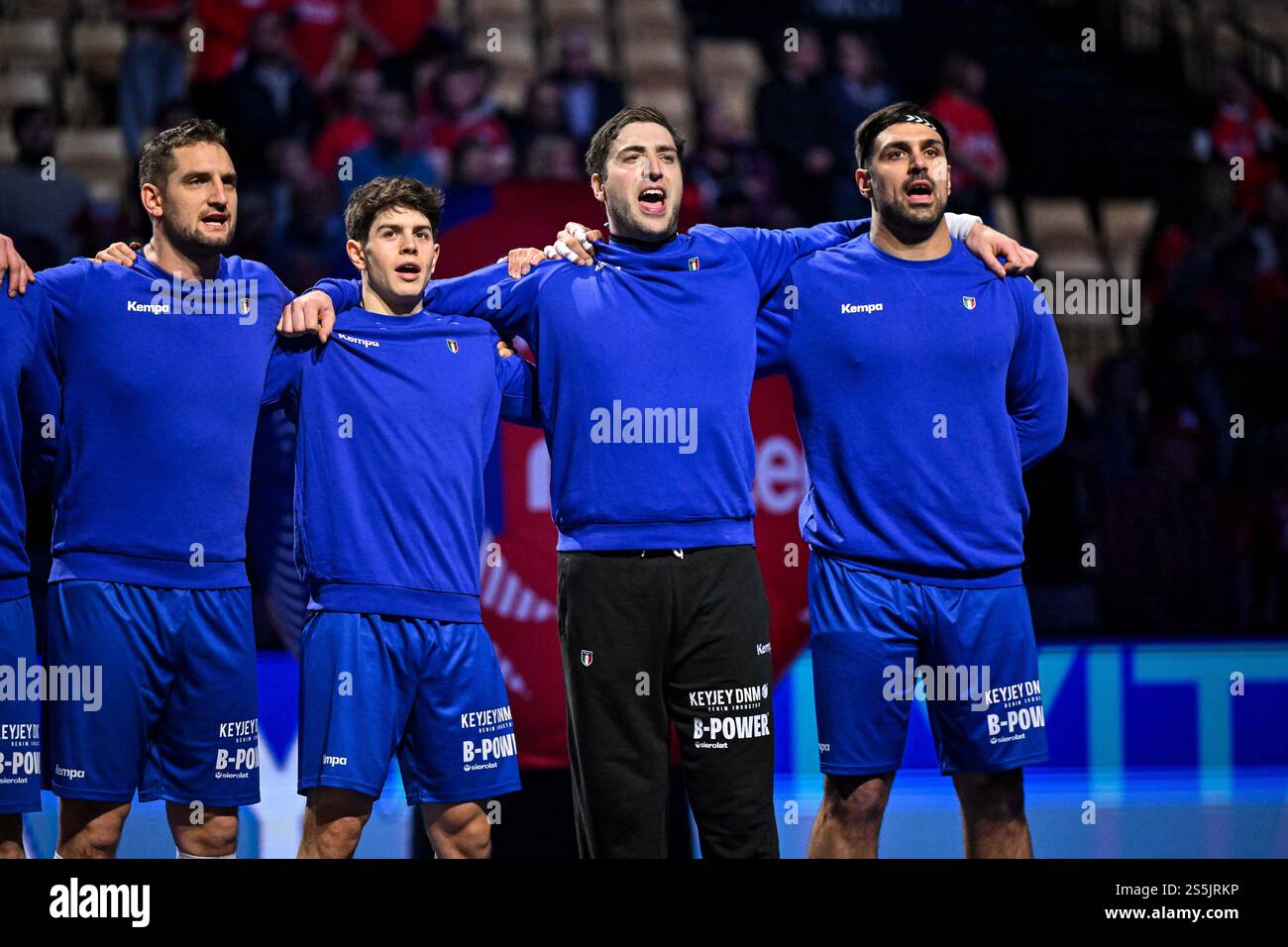 Team Italia Italy during IHF Men's - Handball World Championship ...