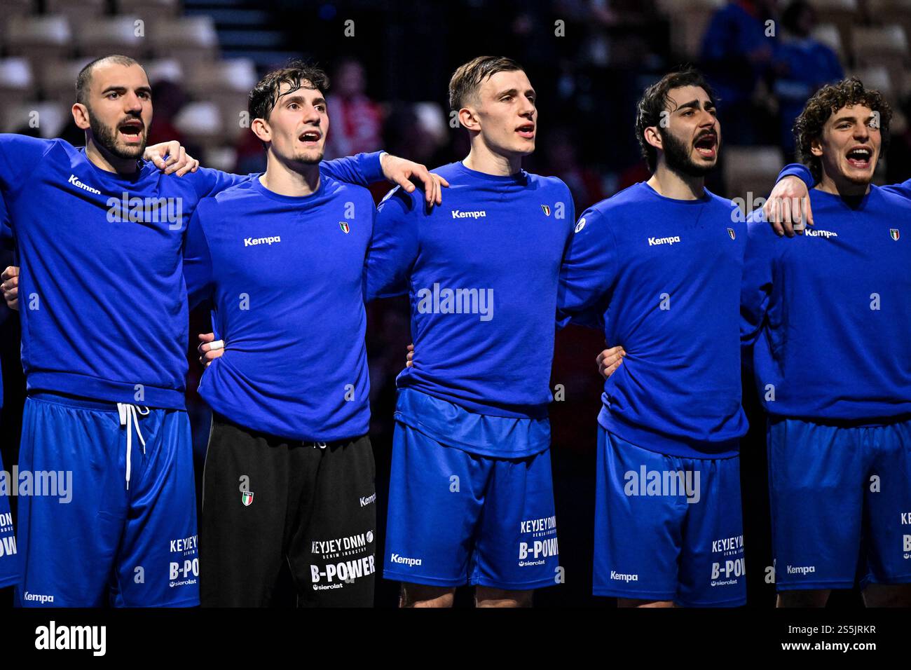 Team Italia Italy during IHF Men's - Handball World Championship ...