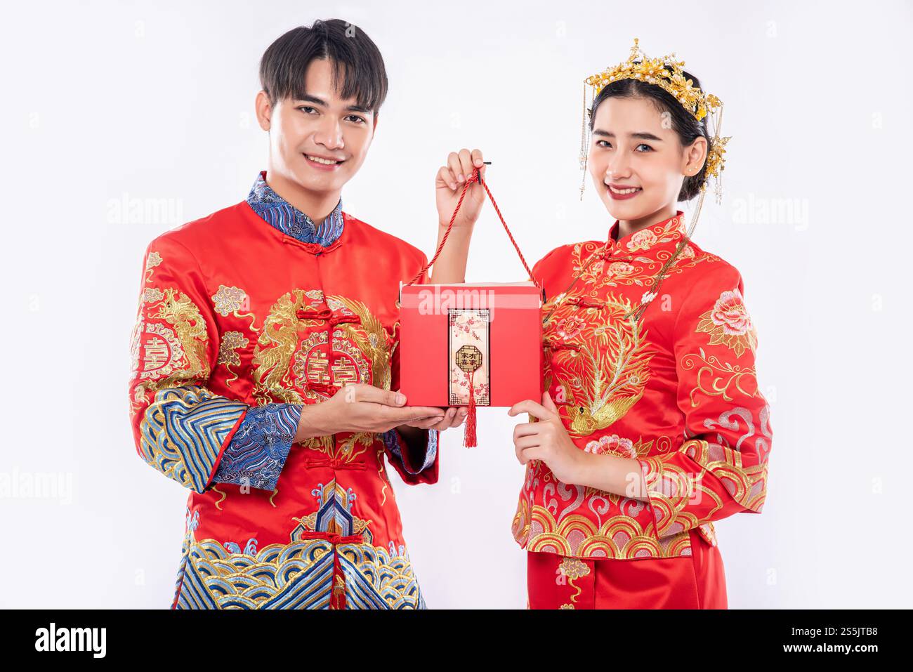 Standing man wearing red hi-res stock photography and images - Alamy