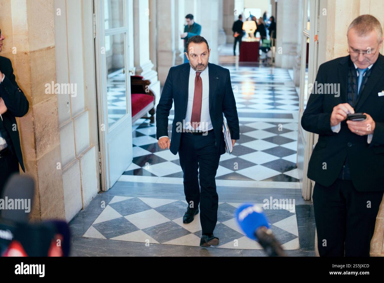 Rassemblement National's MP Sebastien Chenu after French Prime Minister ...