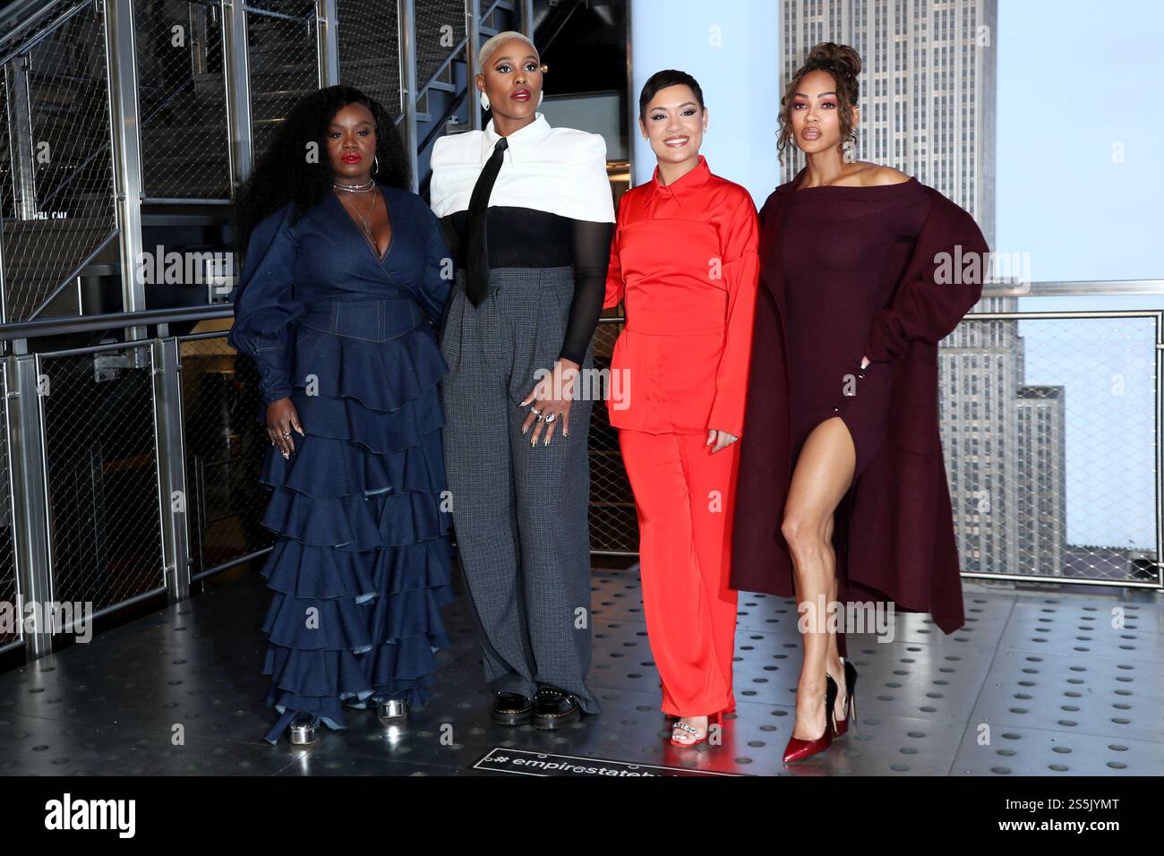 New York, NY, USA. 14th Jan, 2025. Shoniqua Shandai, Jerrie Johnson ...