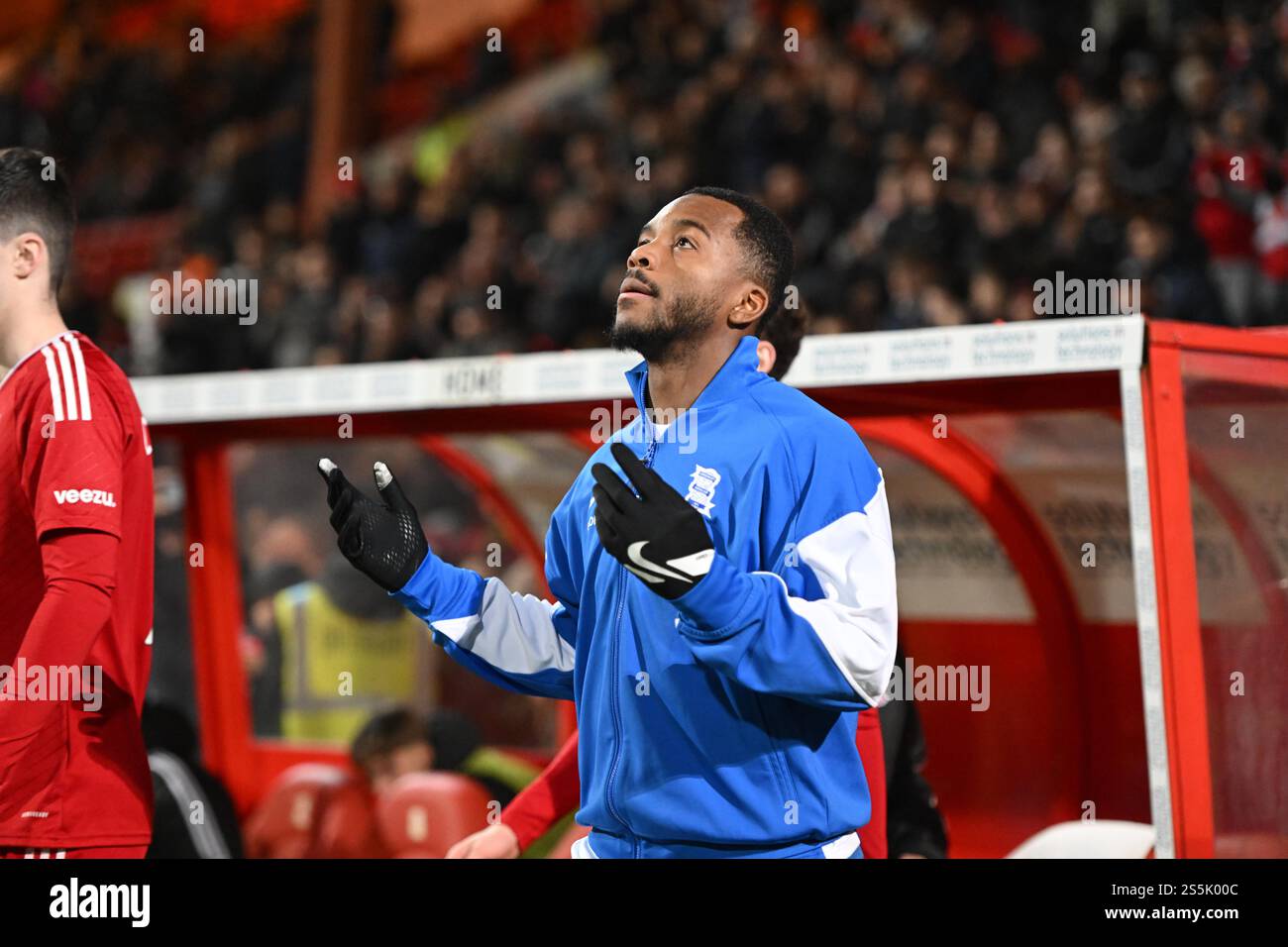 Birmingham City Defender Ethan Laird (2) during the Vertu Trophy ...