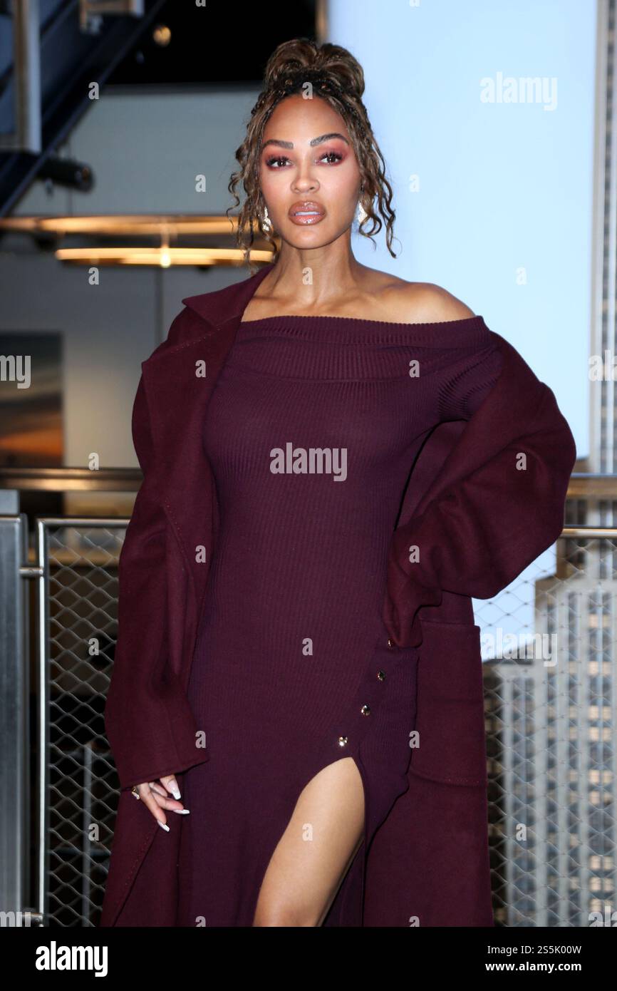 New York, NY, USA. 14th Jan, 2025. Meagan Good at the celebration of ...