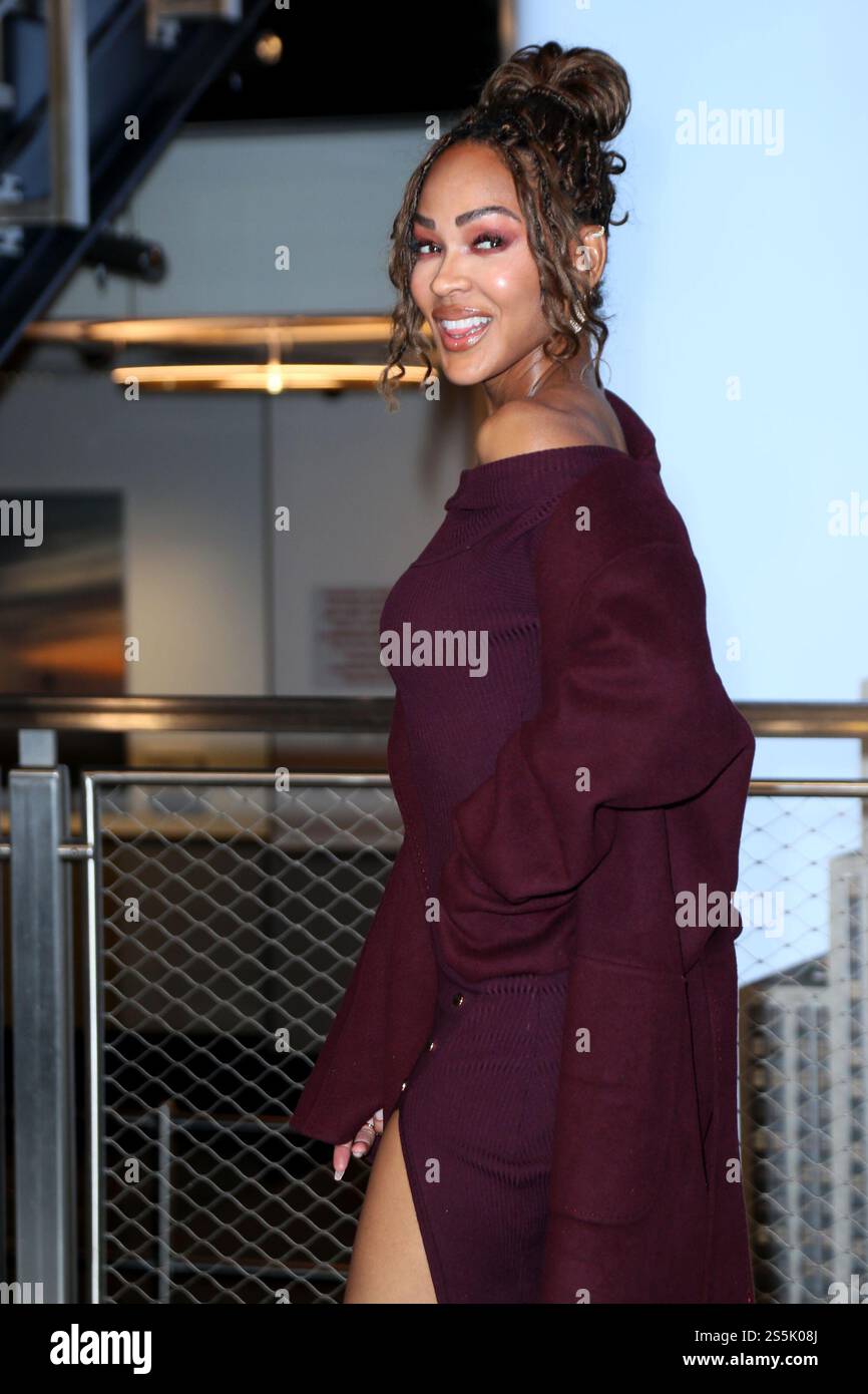 New York, NY, USA. 14th Jan, 2025. Meagan Good at the celebration of ...