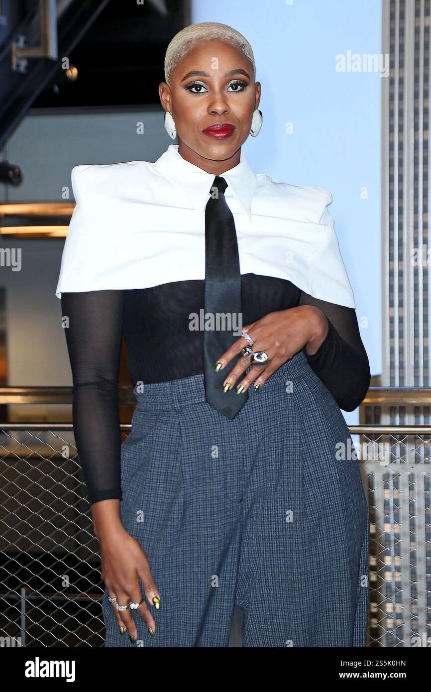 New York, NY, USA. 14th Jan, 2025. Jerrie Johnson at the celebration of ...