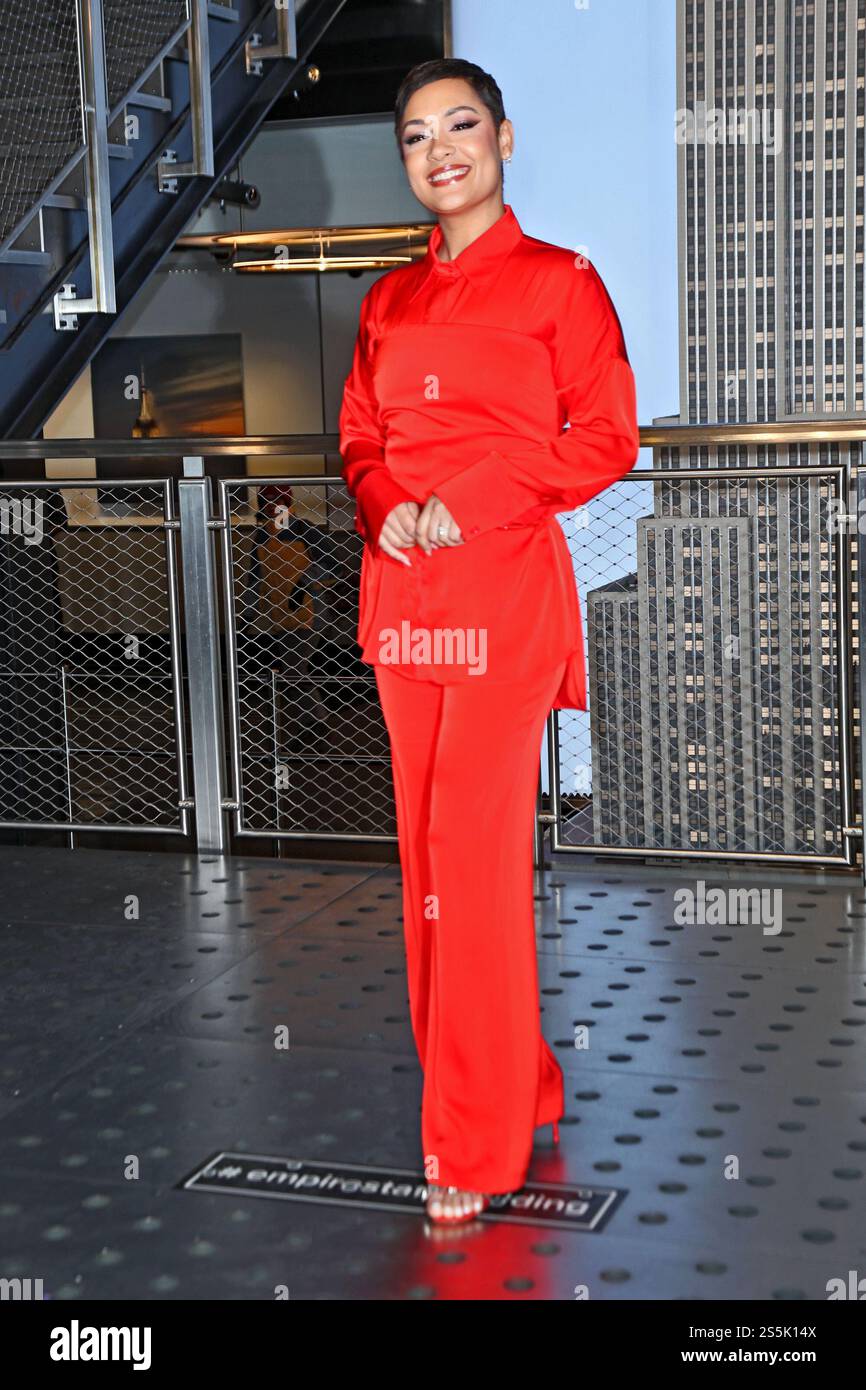 New York, NY, USA. 14th Jan, 2025. Grace Gealey Byers at the ...