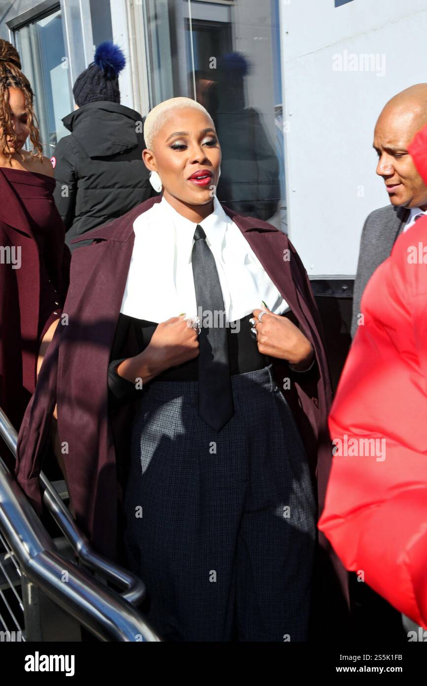 New York, NY, USA. 14th Jan, 2025. Jerrie Johnson at the celebration of ...