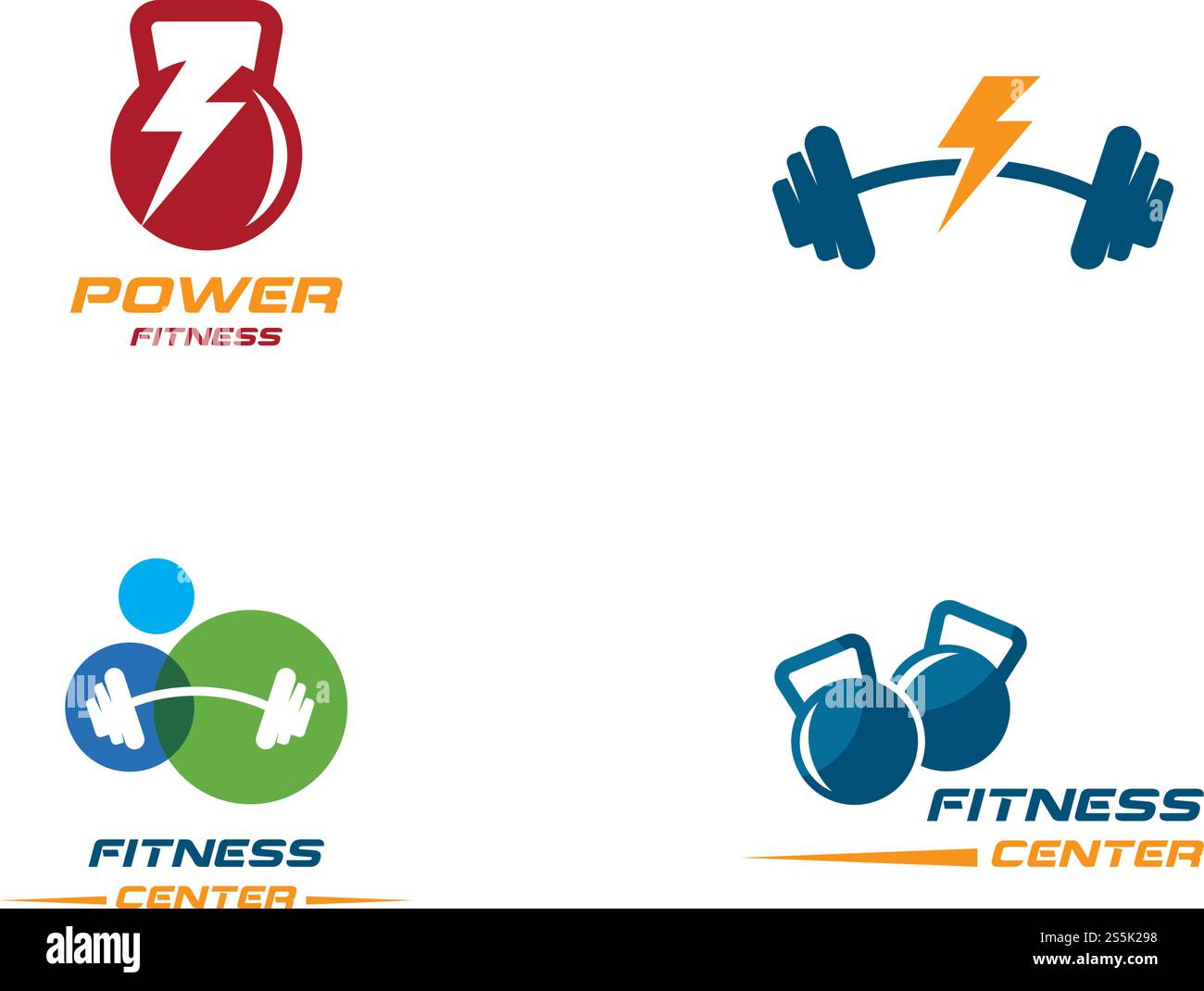 Gym logo vector template Stock Vector Image & Art - Alamy