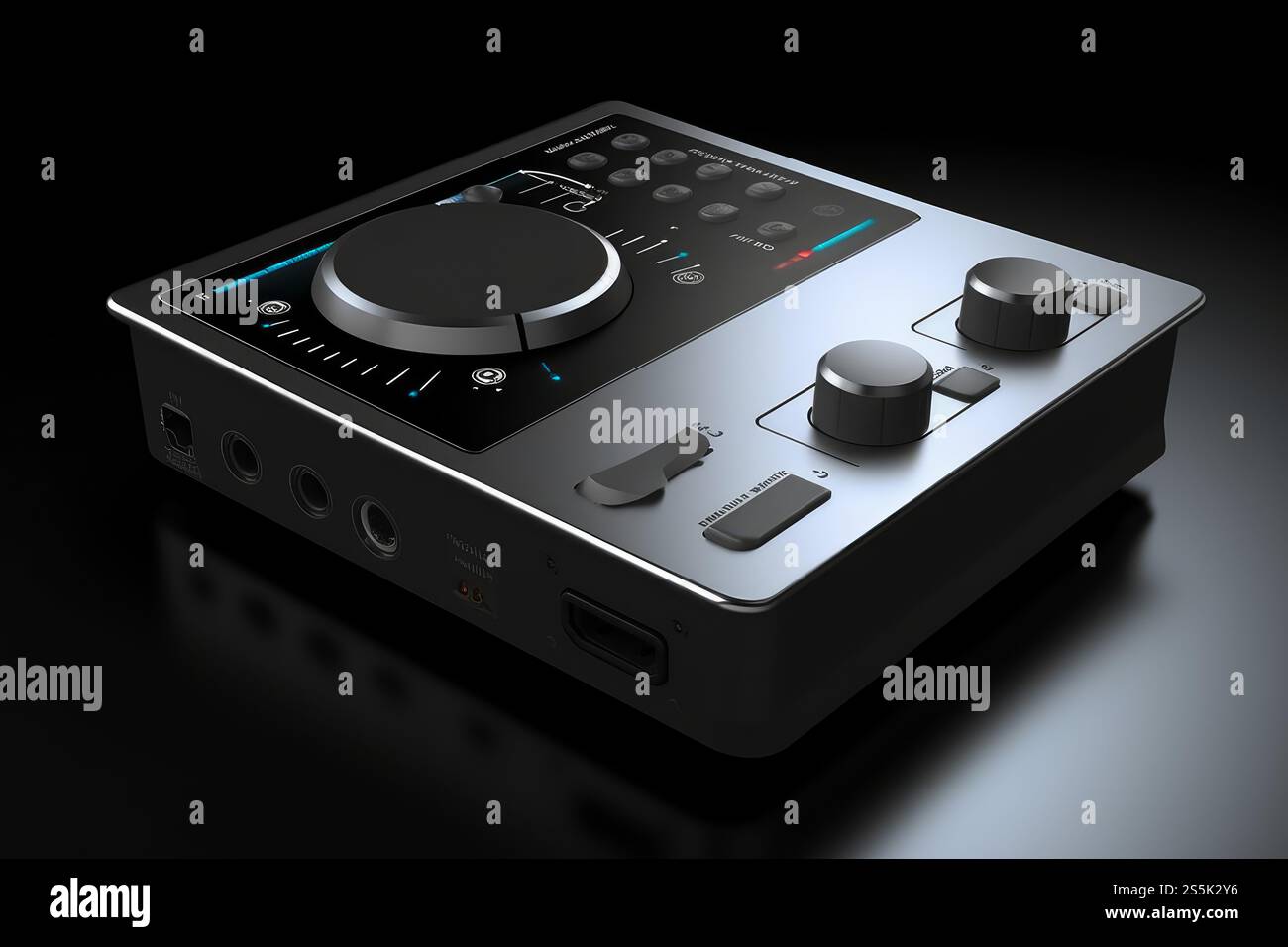 Music reproductor. Party stage sound. Generate Ai Stock Photo - Alamy