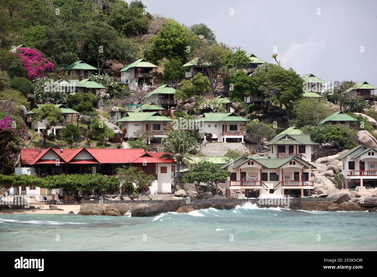 a Beach and Landscape of Ao Tanote Beach on the Ko Tao Island in the ...