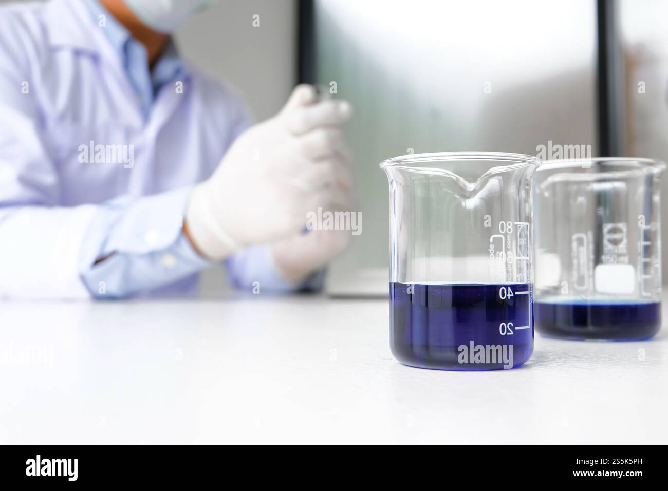 Science innovative Male medical or scientific laboratory researcher ...