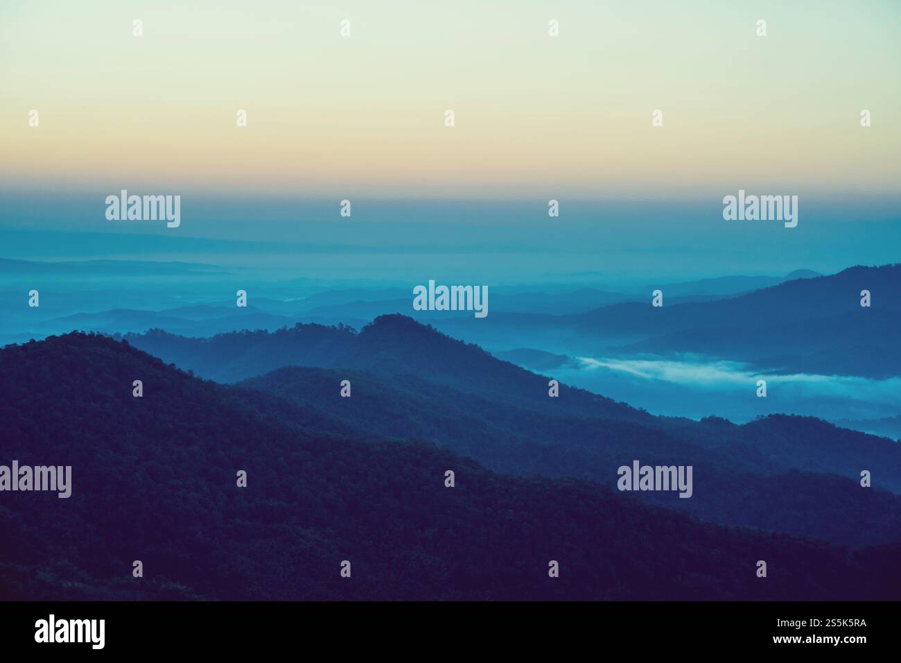 Blue sky with mountains view of nature cliff mountain landscape Stock ...