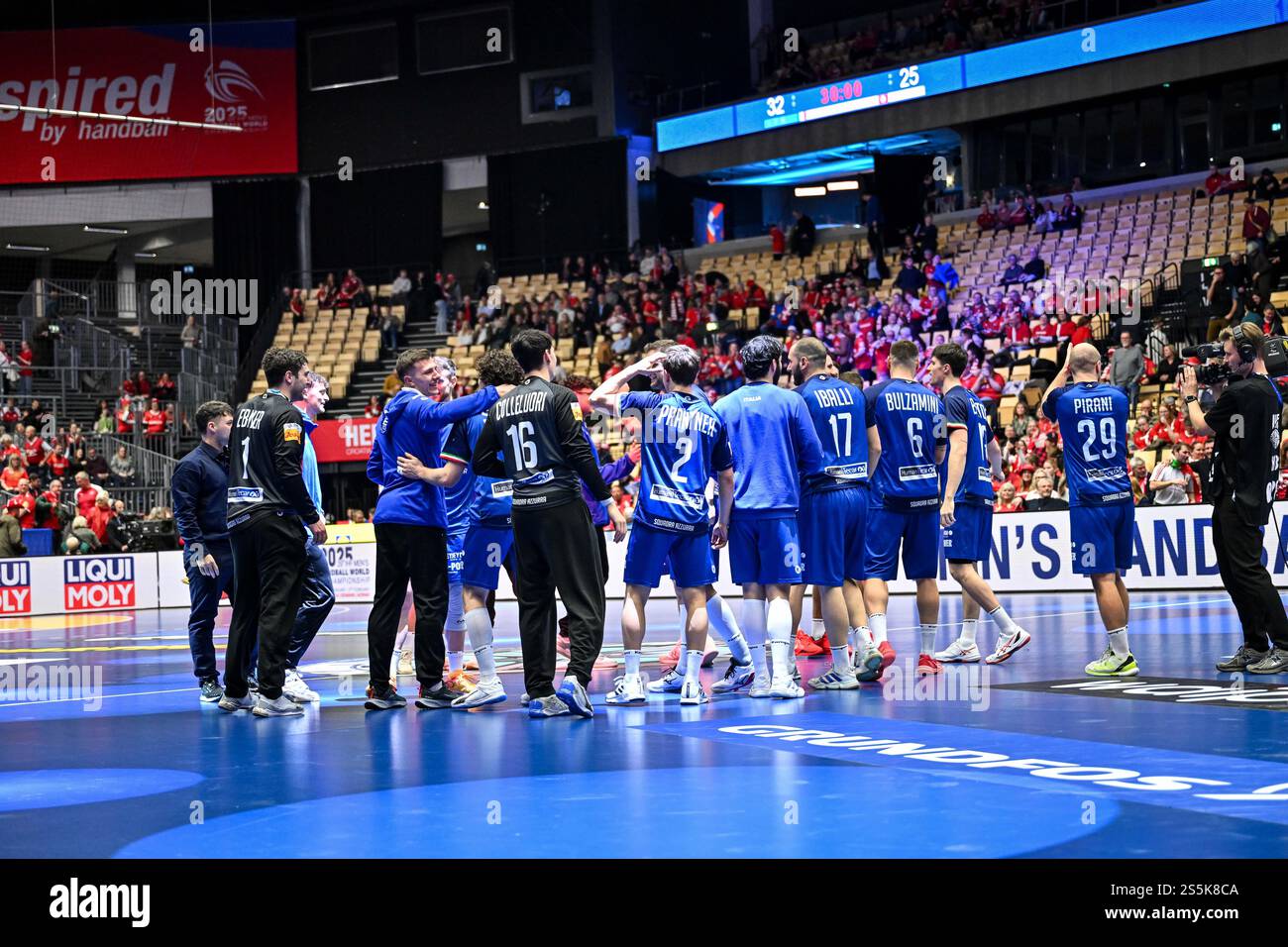 Team Italia Italy during IHF Men's - Handball World Championship ...