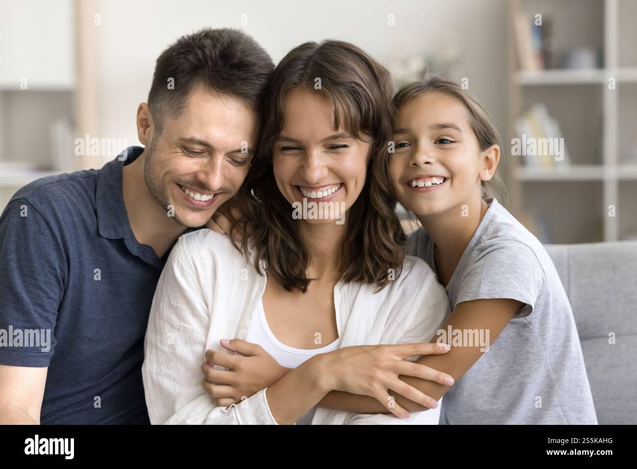 Loving parents little daughter hi-res stock photography and images - Alamy