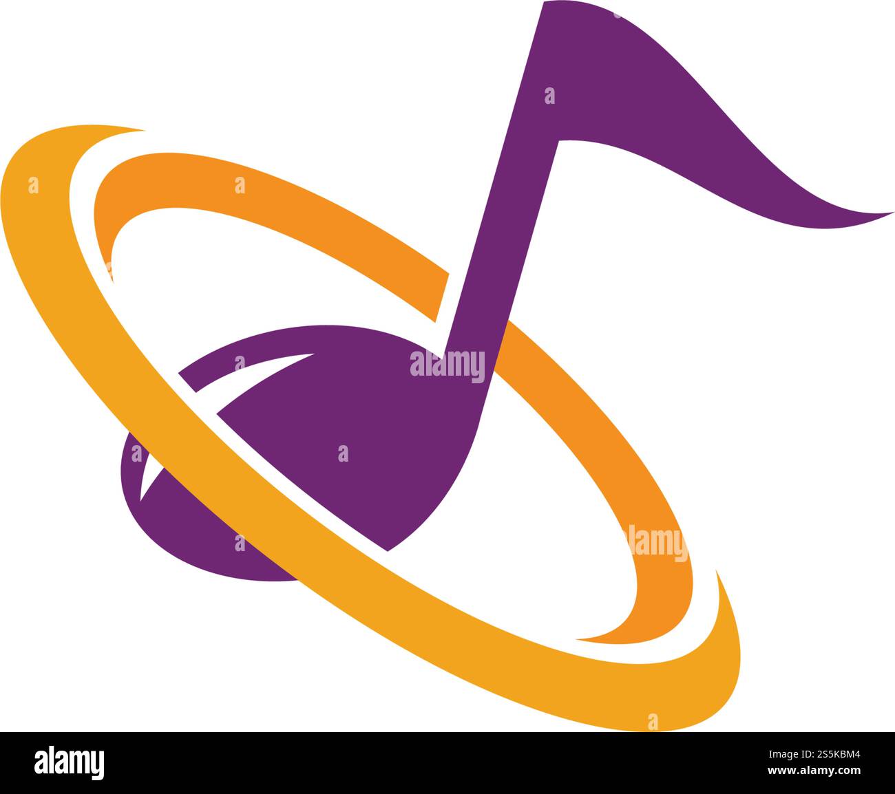 Music note logo Vector template Stock Vector Image & Art - Alamy