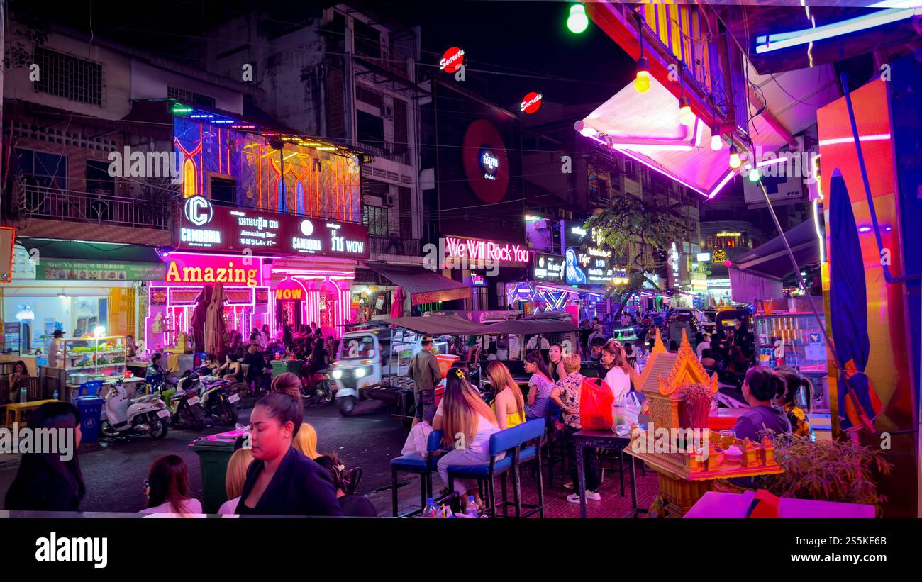 Phnom Penh, Cambodia, Asia, January 12 2025: The Welsh Consulate is a ...