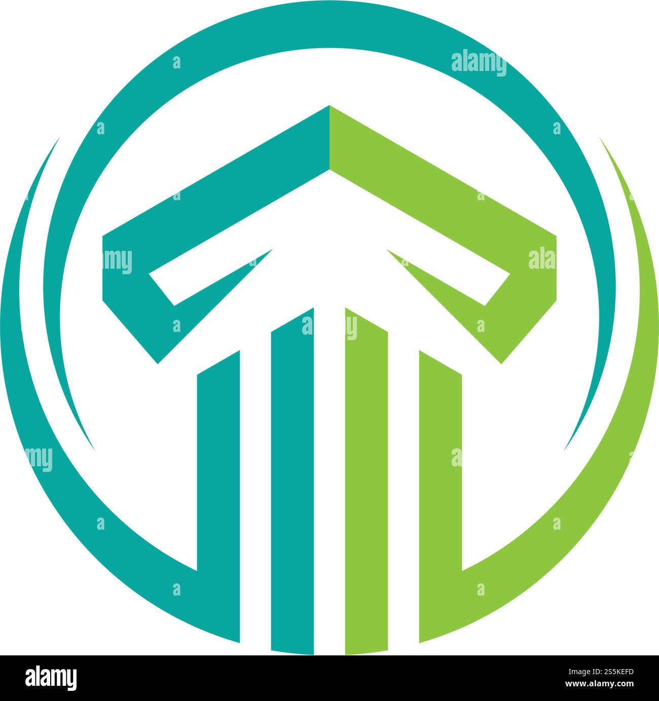 column Logo vector Template Stock Vector Image & Art - Alamy