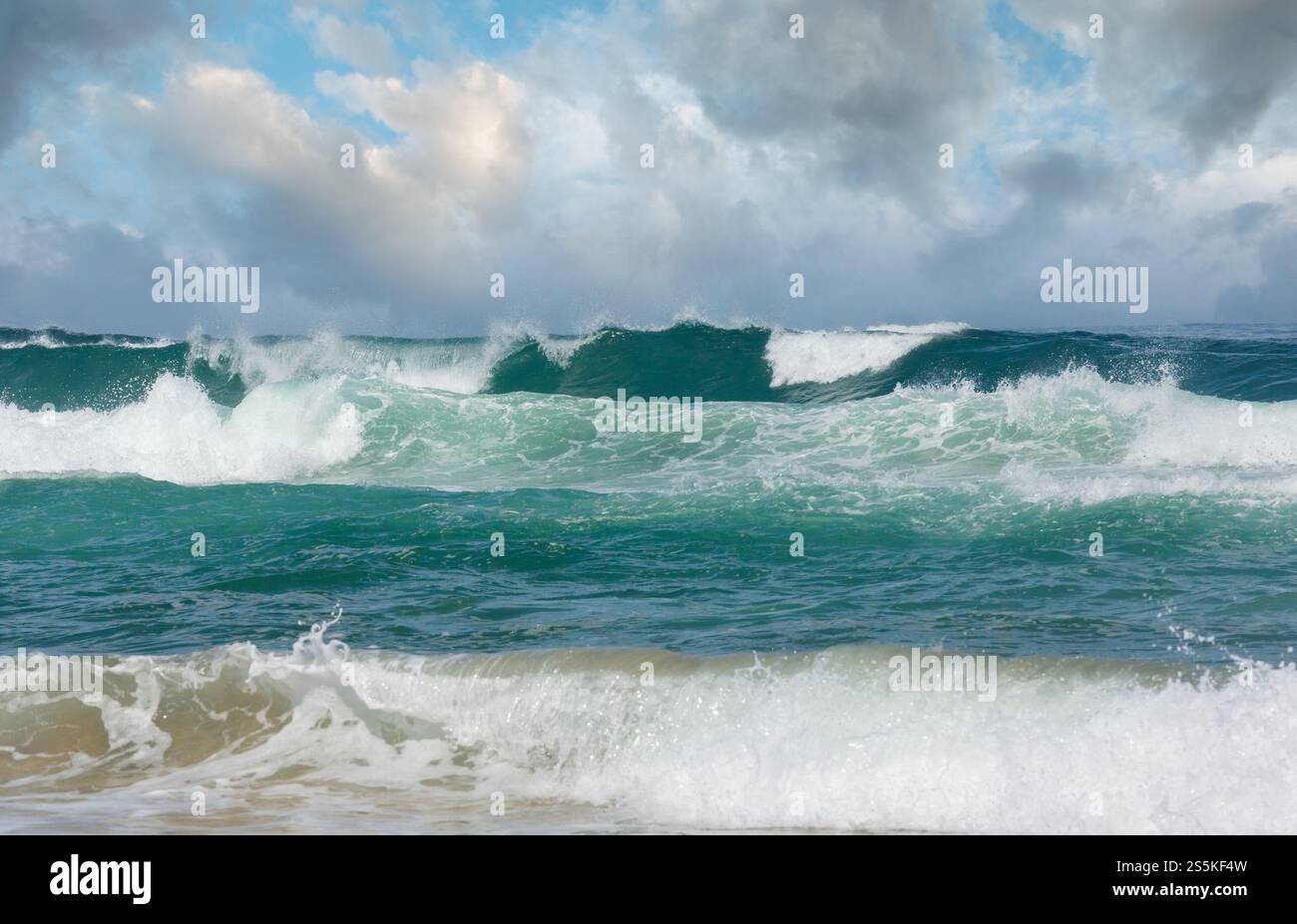 Ocean view from tropical beach hi-res stock photography and images - Alamy