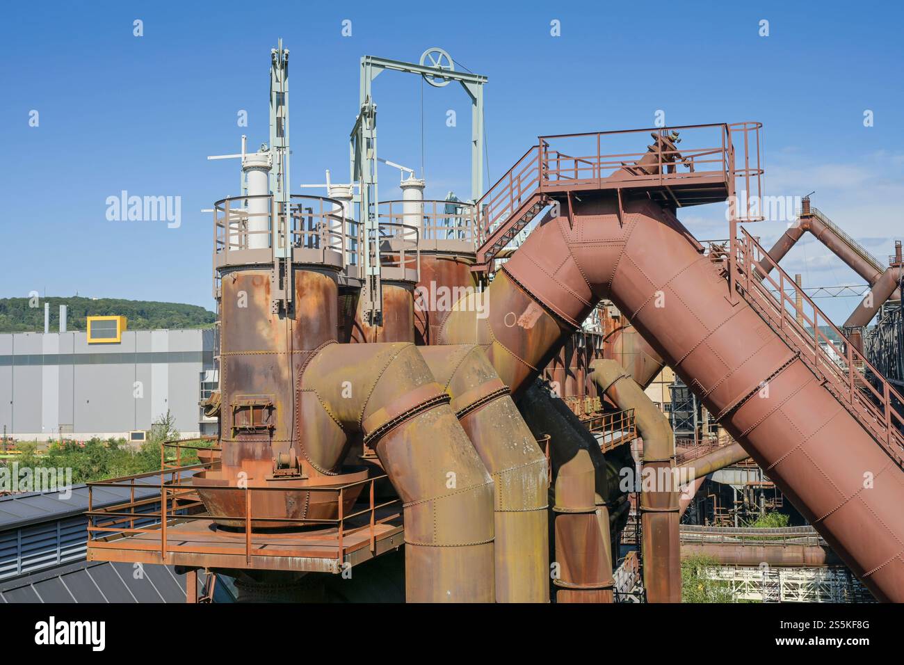 Trockengasreinigungen TGR, ehemaliges Stahlwerk, Völklinger Hütte ...