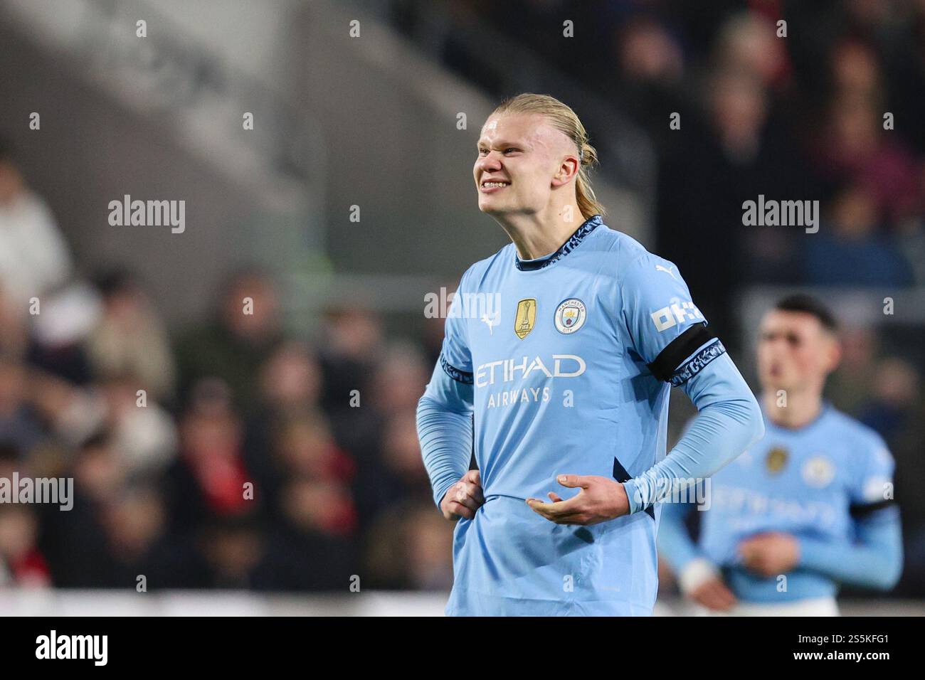Haaland man city 2025 hi-res stock photography and images - Alamy