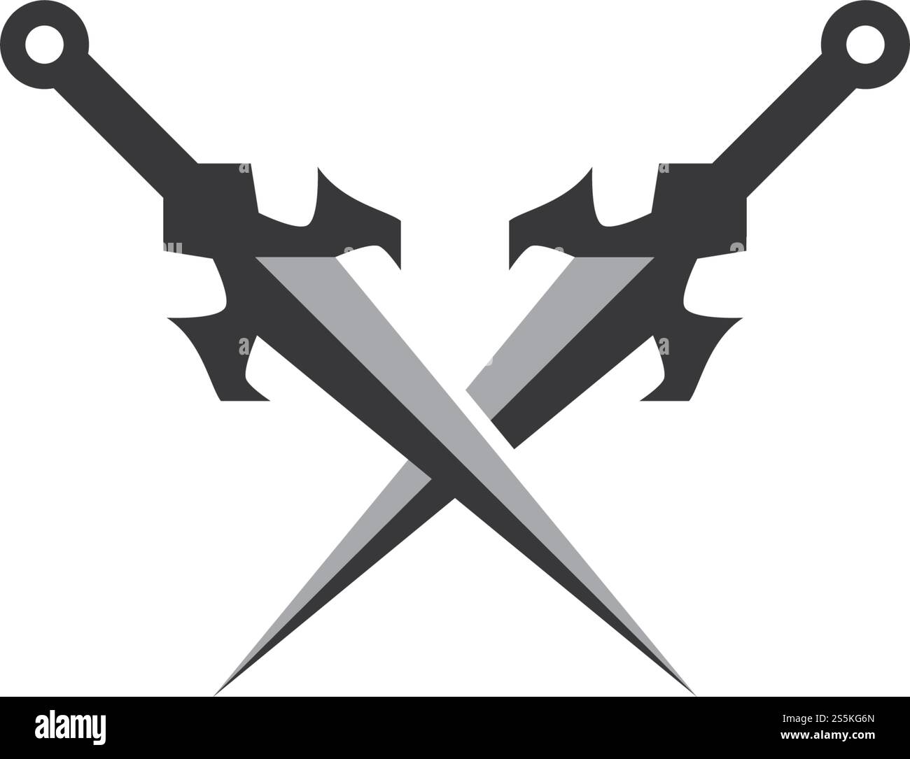 Sword logo vector template Stock Vector Image & Art - Alamy
