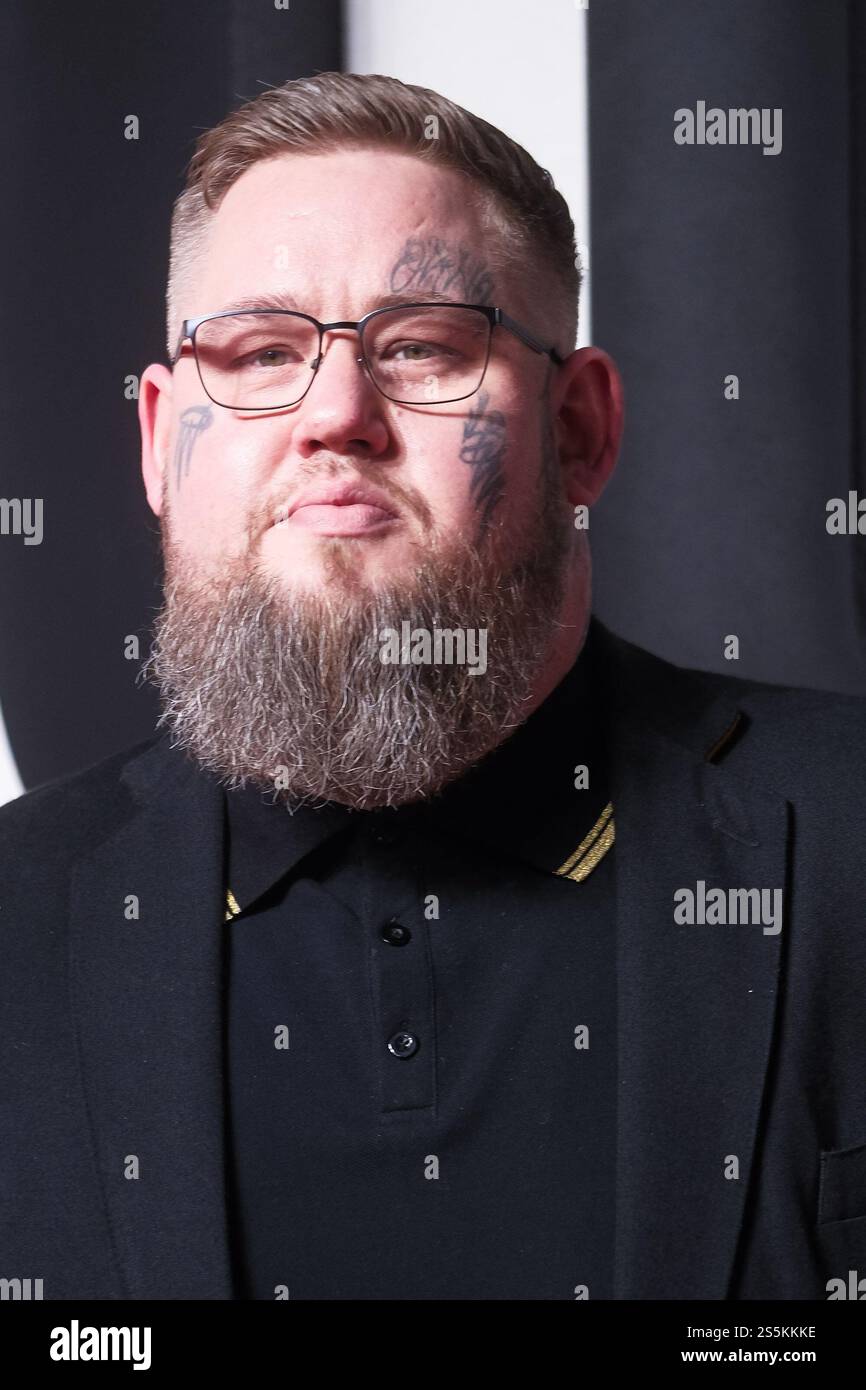 London, UK. 14th Jan, 2025. Rory Charles Graham aka Rag'n'Bone Man ...