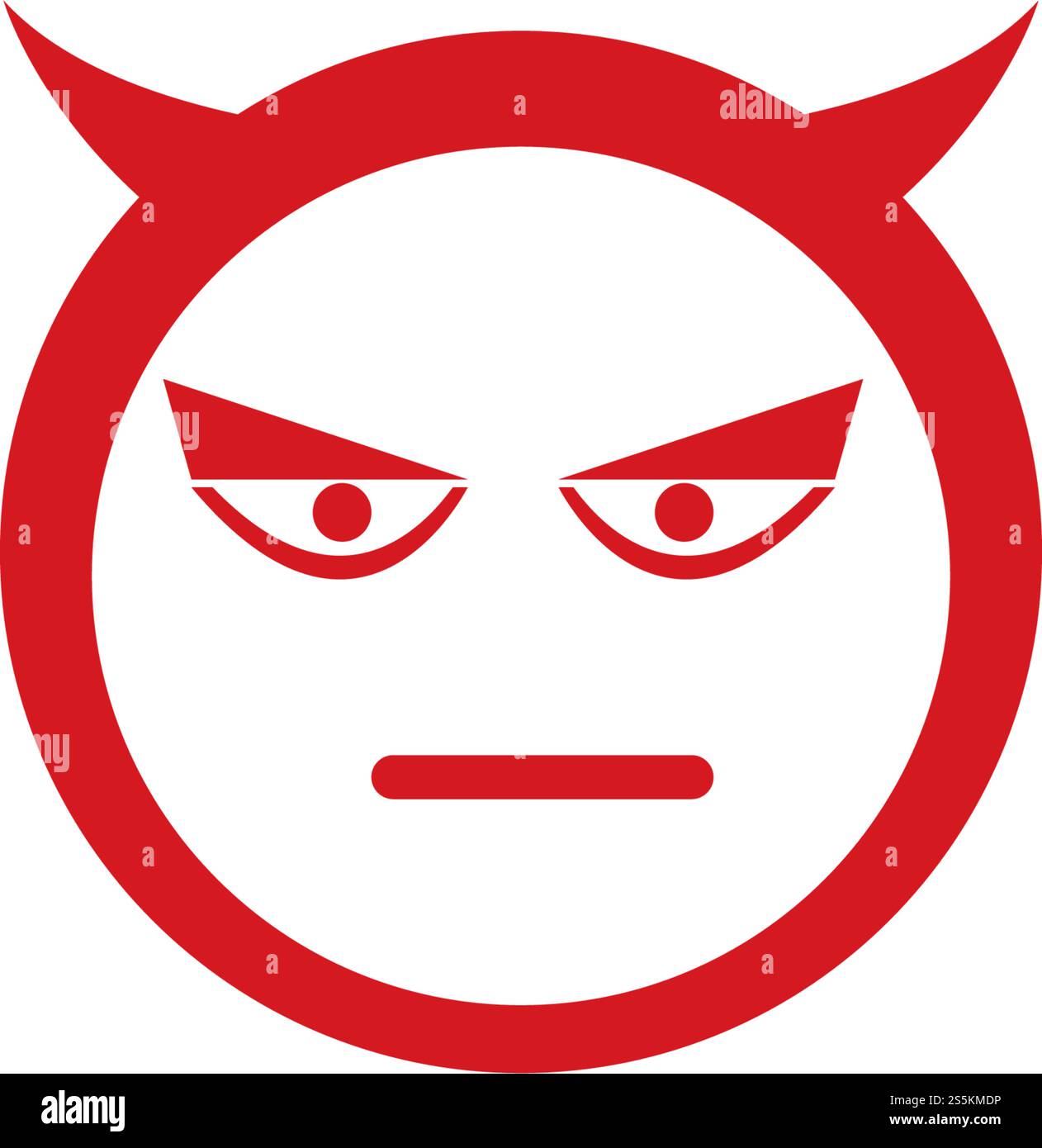 Devil face logo vector template Stock Vector Image & Art - Alamy