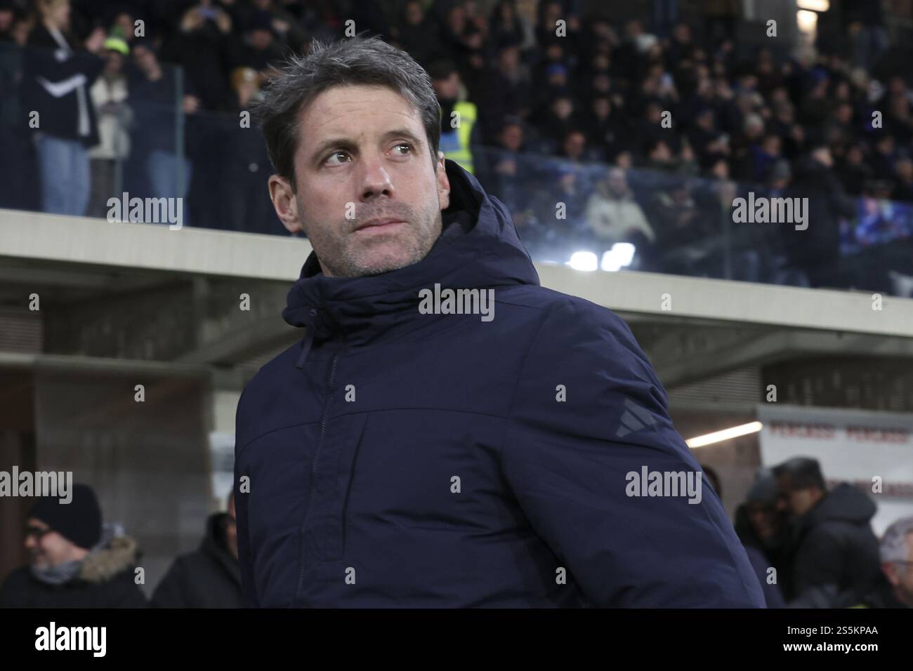 Bergamo, Italy. 14th Jan, 2025. Alexandre Hugeux Vice Head Coach of ...